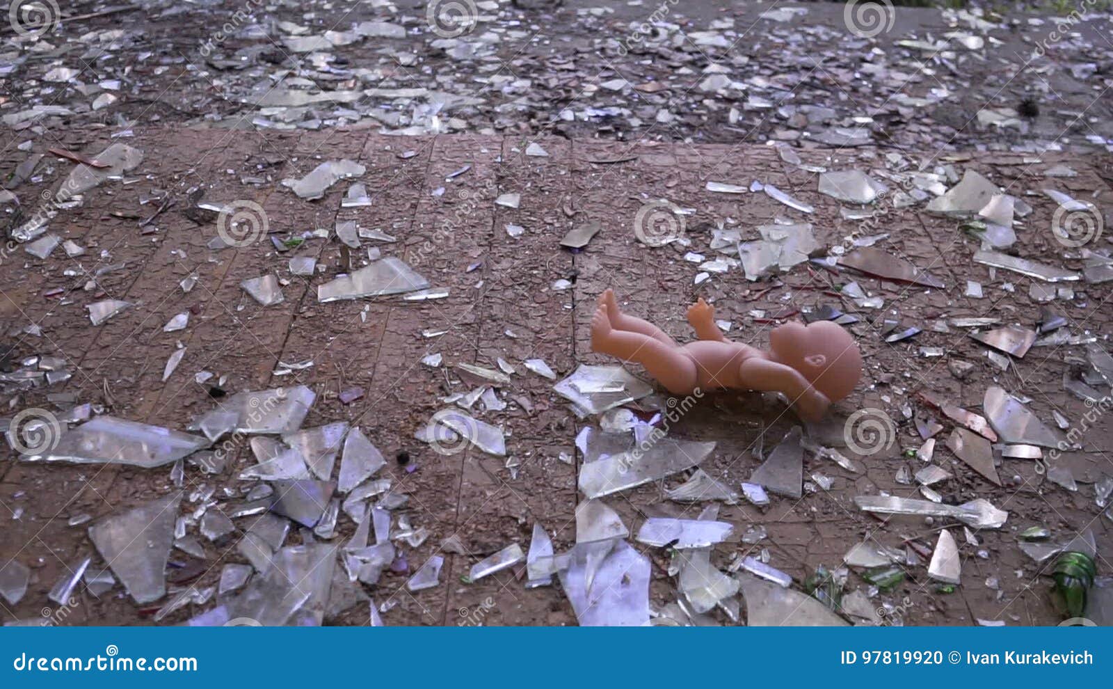 The Doll Falls To the Floor Stock Footage - Video of epidemic, child ...