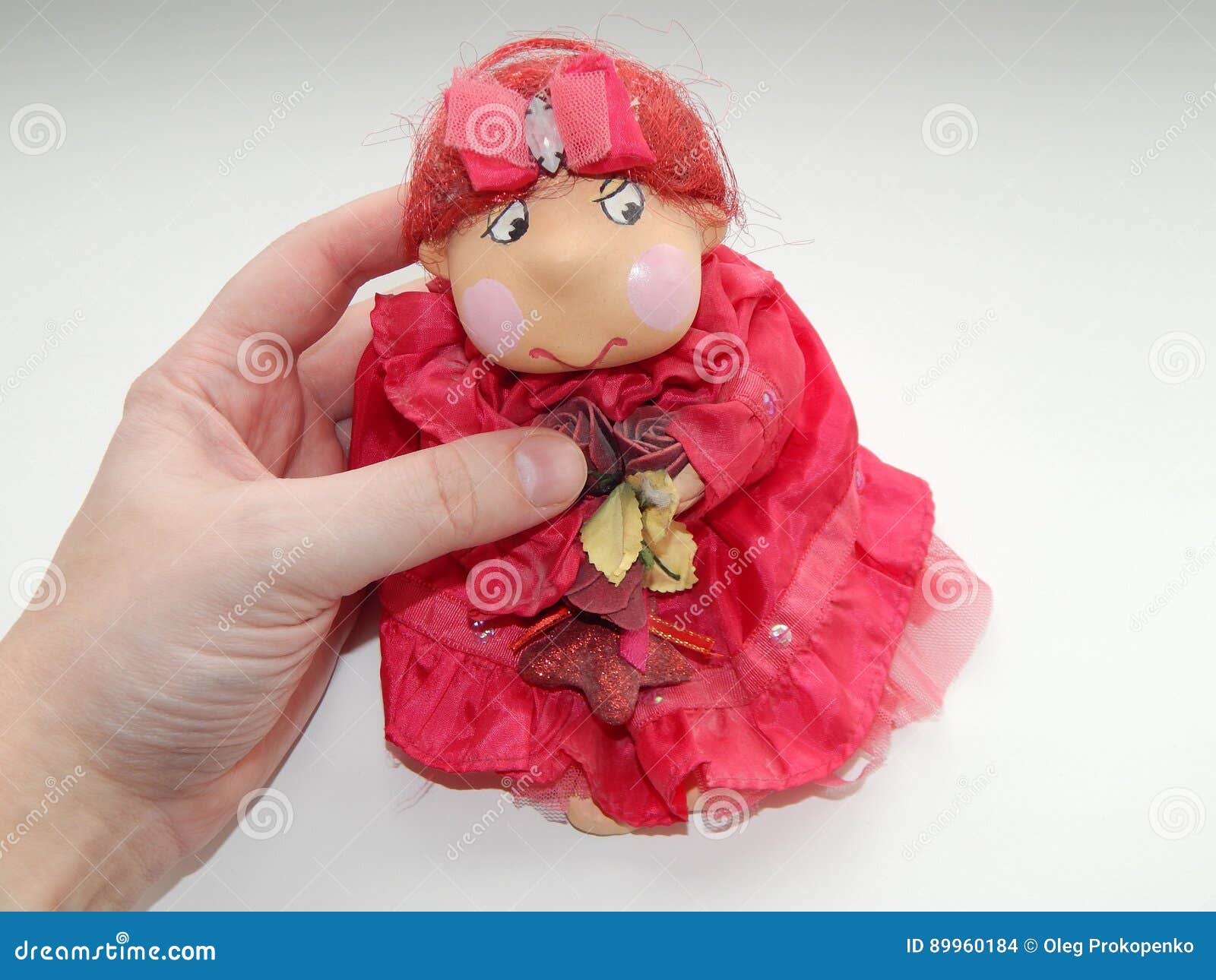 Doll Handmade and Retro Objects Stock Photo - Image of white, copy ...