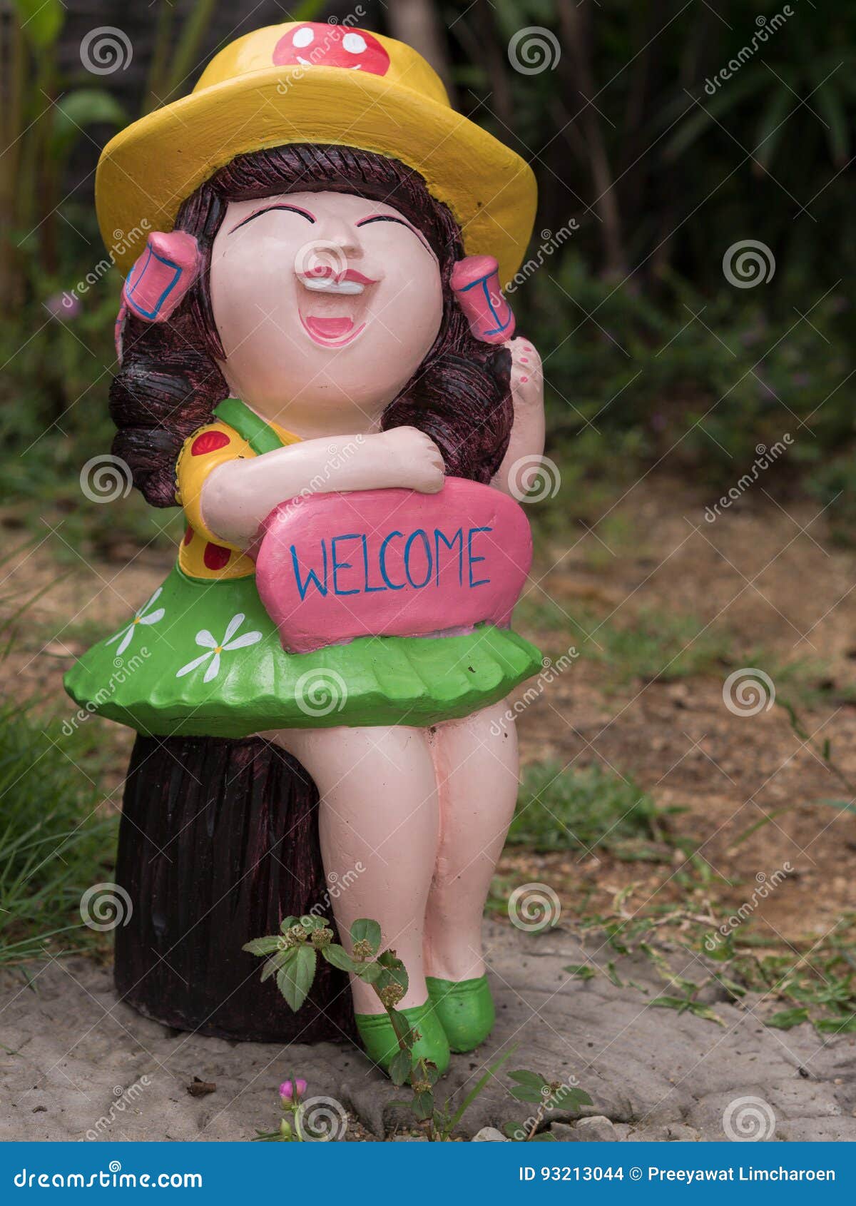 Doll stock photo. Image of design, garden, house, beautiful - 93213044