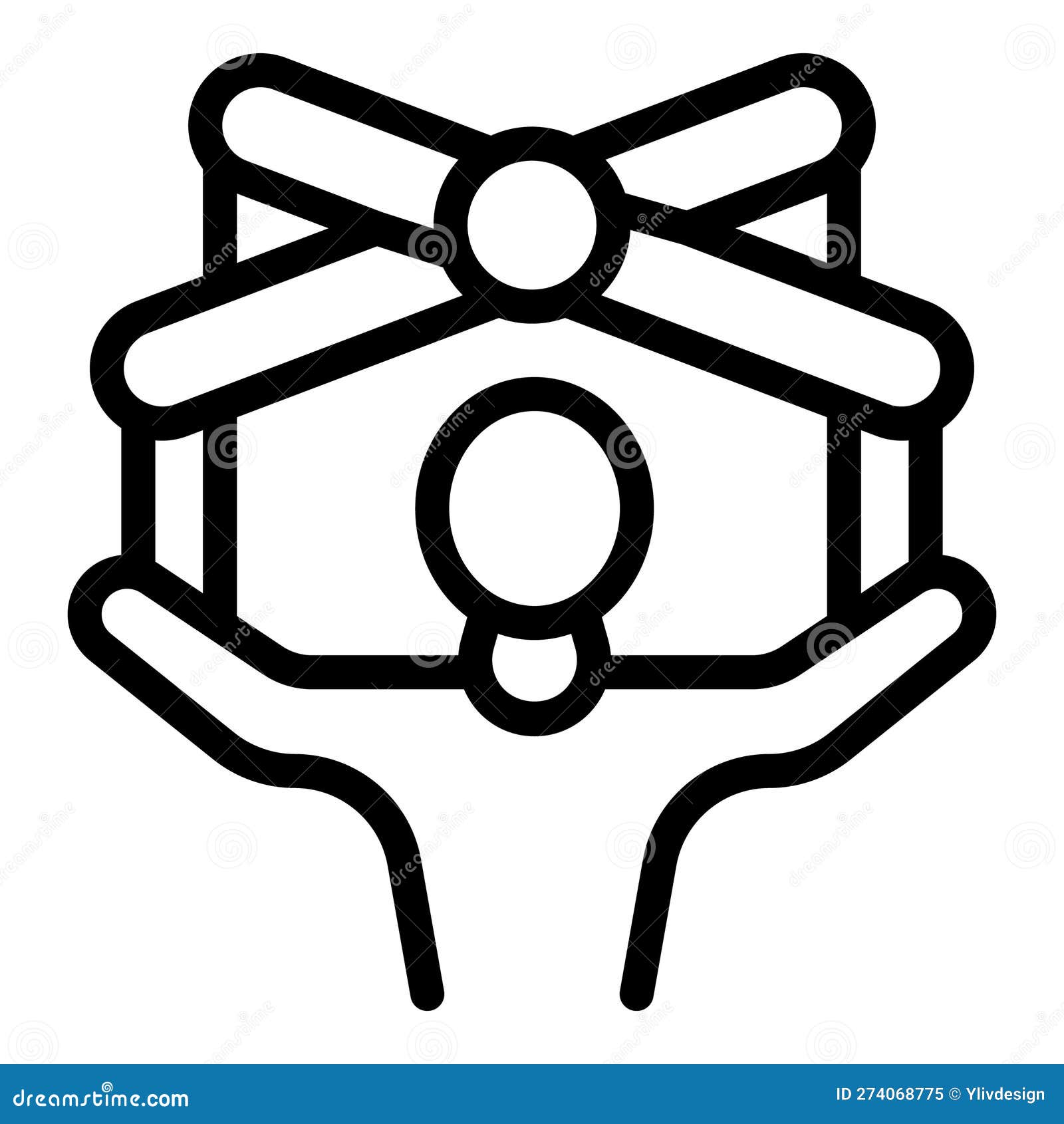Doll Man Icon Outline Vector. Puppet Theater Stock Illustration ...