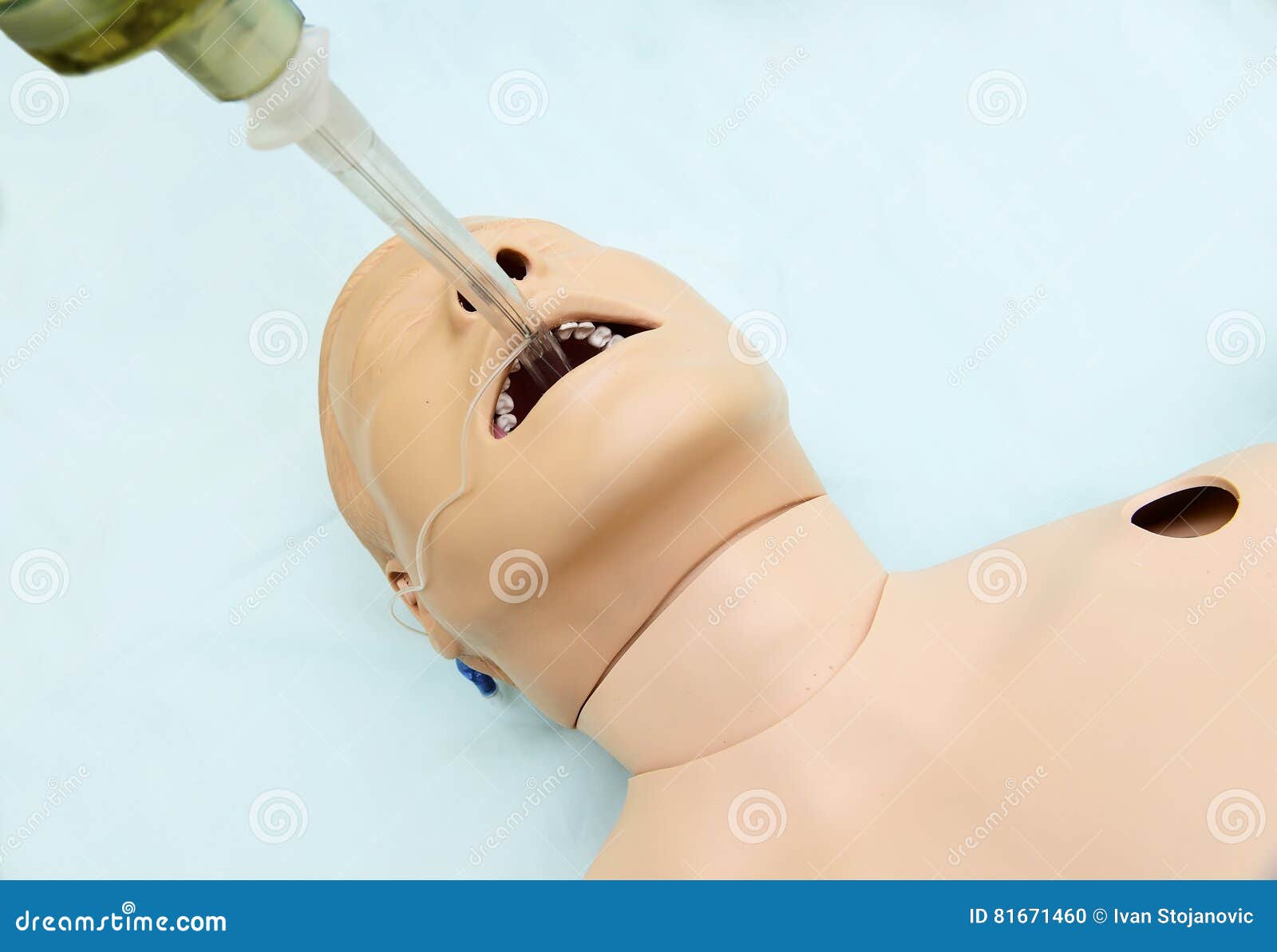Doll for Physician Training Stock Photo - Image of medical ...