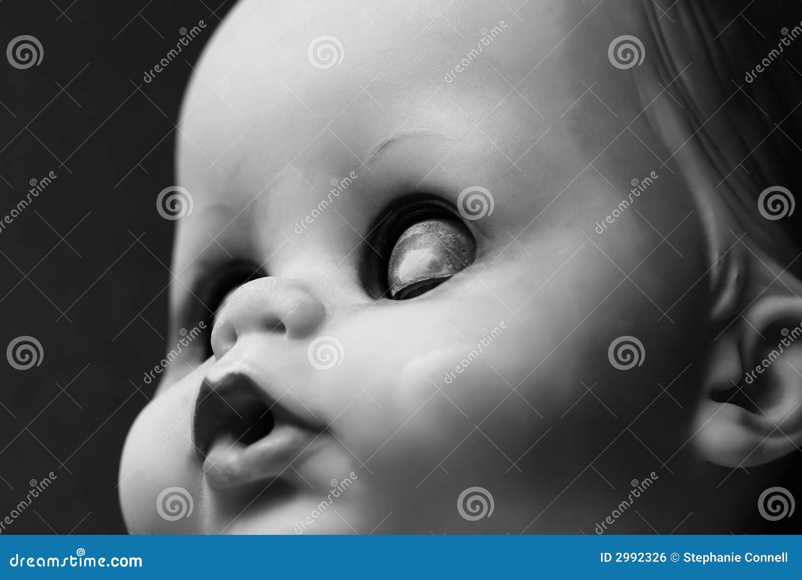 Doll Portrait stock photo. Image of baby, artistic, macro - 2992326