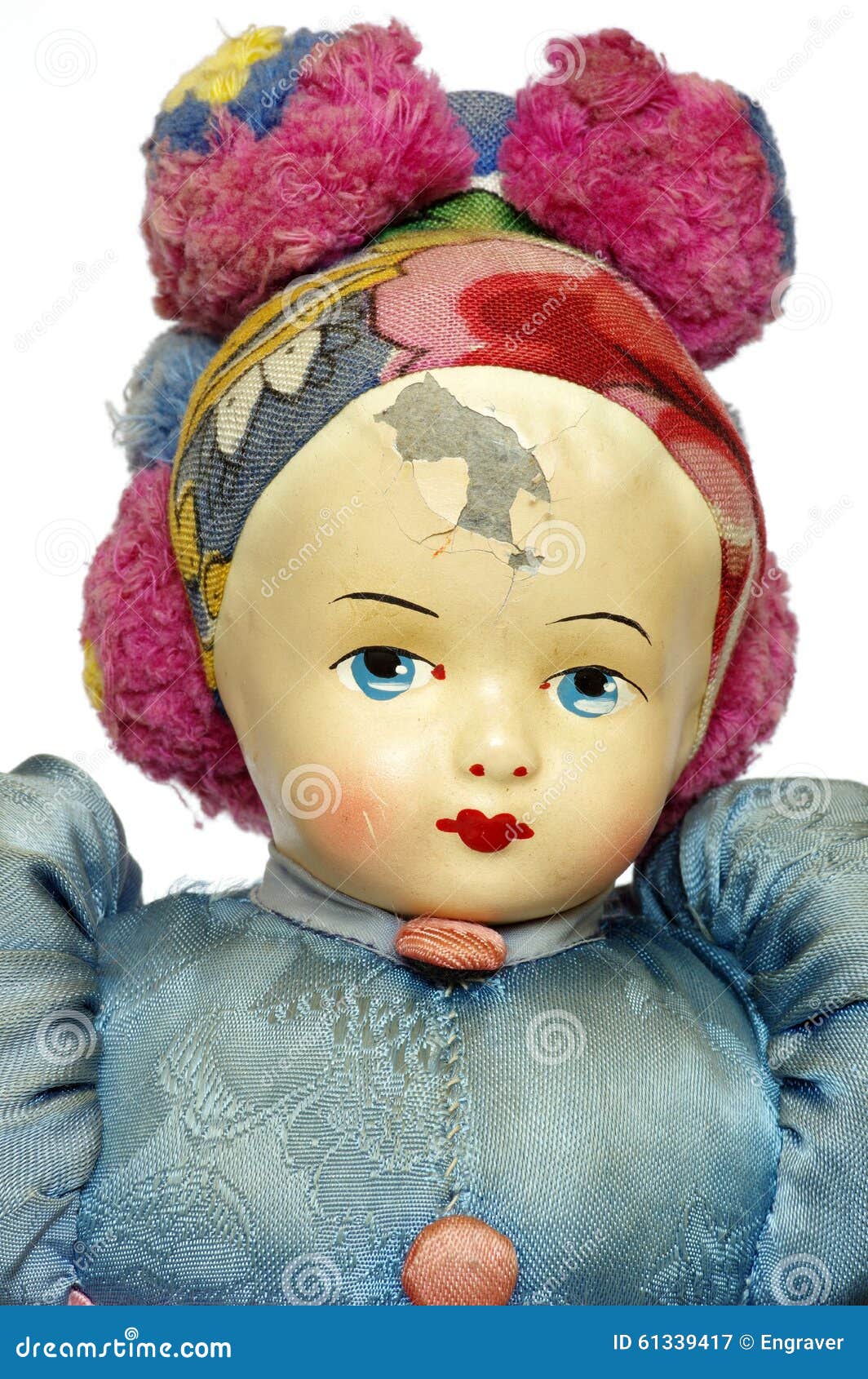 Doll portrait vintage stock image. Image of women, toys - 61339417