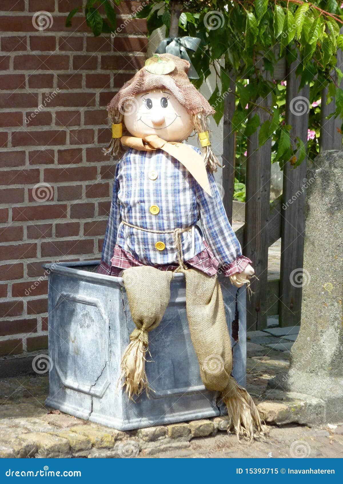 A doll of straw stock image. Image of village, doll, puppet - 15393715