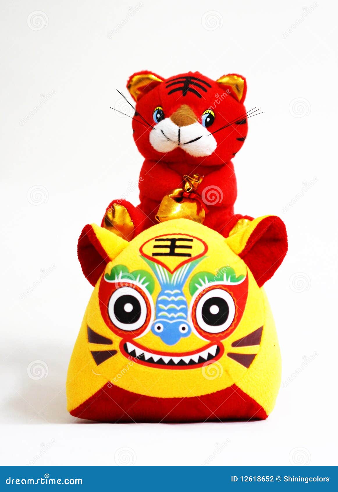 Doll tigers stock photo. Image of animals, spring, decoration - 12618652