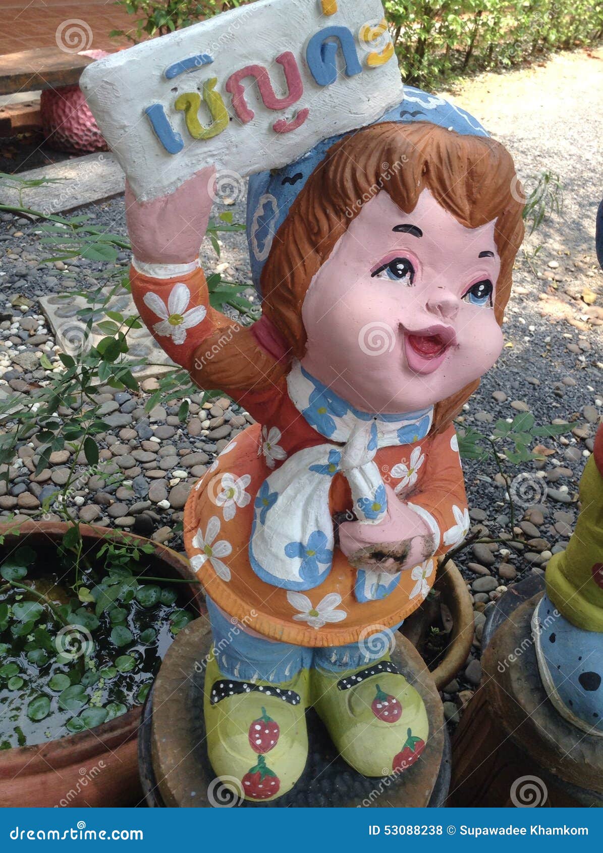 Doll wellcome stock photo. Image of dolly, front, wellcome - 53088238