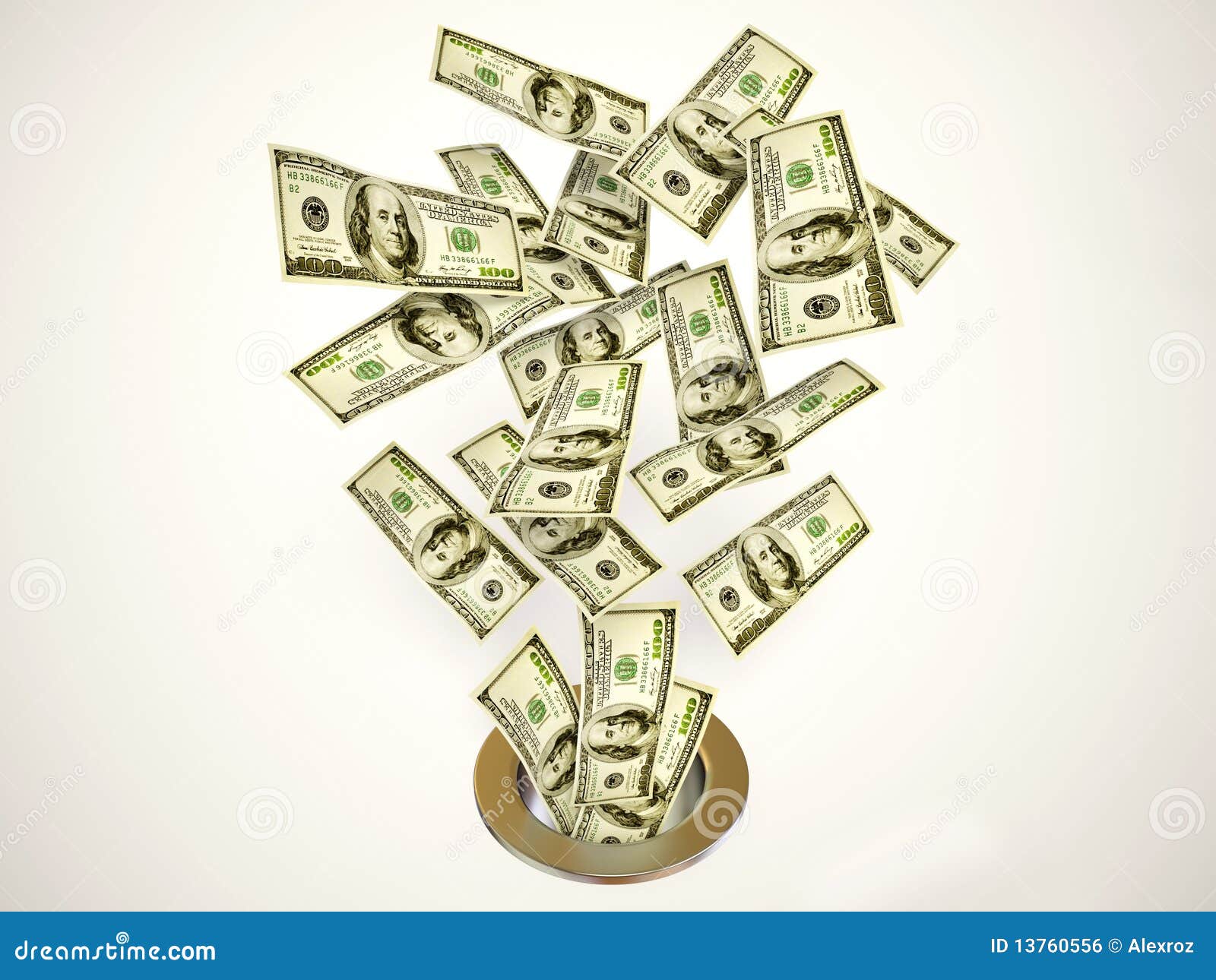 Dollar stock illustration. Illustration of collapsing - 13760556