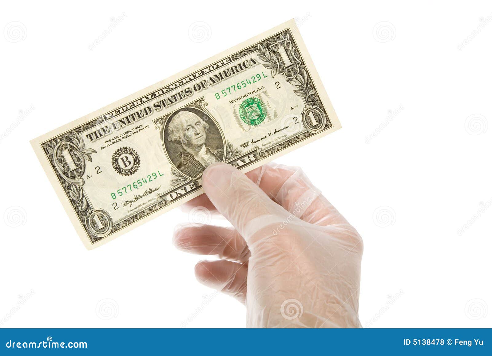 Dollar stock photo. Image of finger, dollar, hand, isolated - 5138478