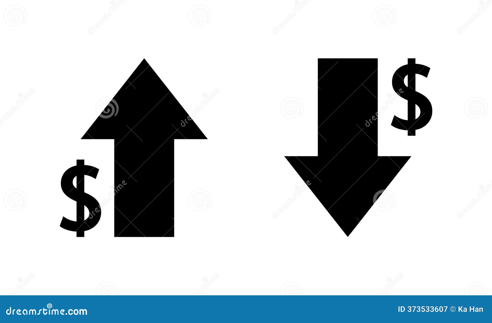 Increase Decrease And Arrow Vector Icon Set Design, 48x48 Pixel Perfect ...