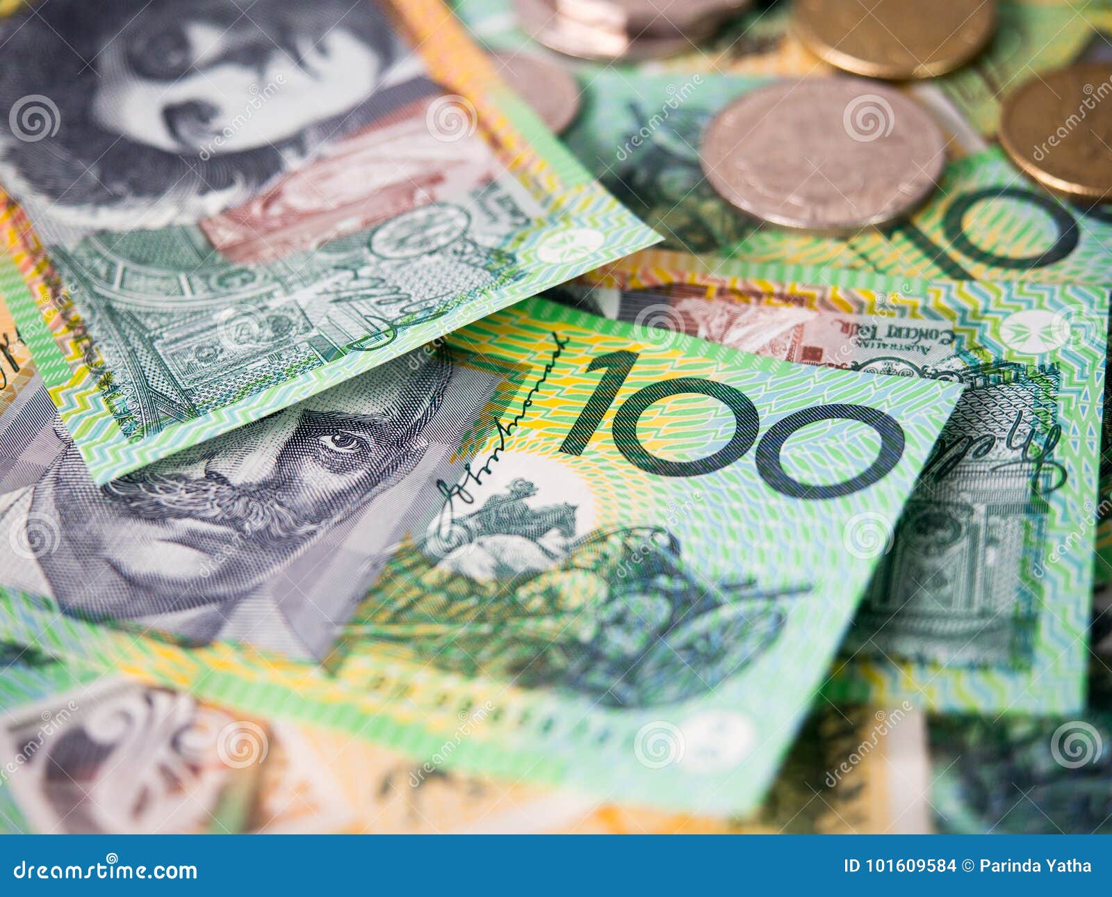 Dollar Australian Banknotes. Stock Photo - Image of banknotes, income ...