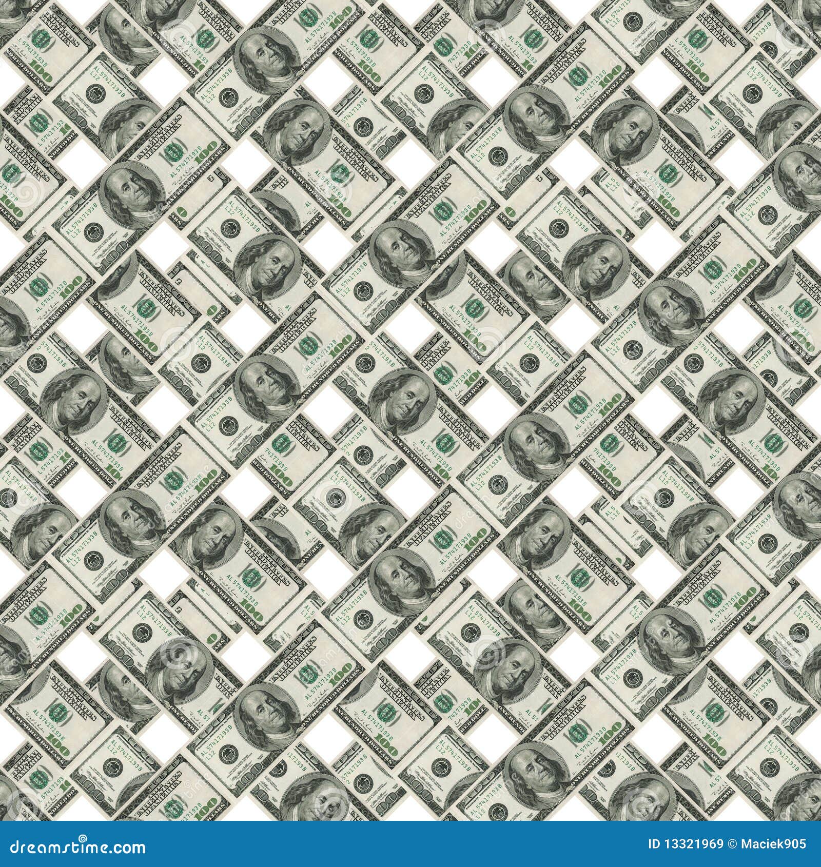 Dollar bank notes stock illustration. Illustration of economic - 13321969
