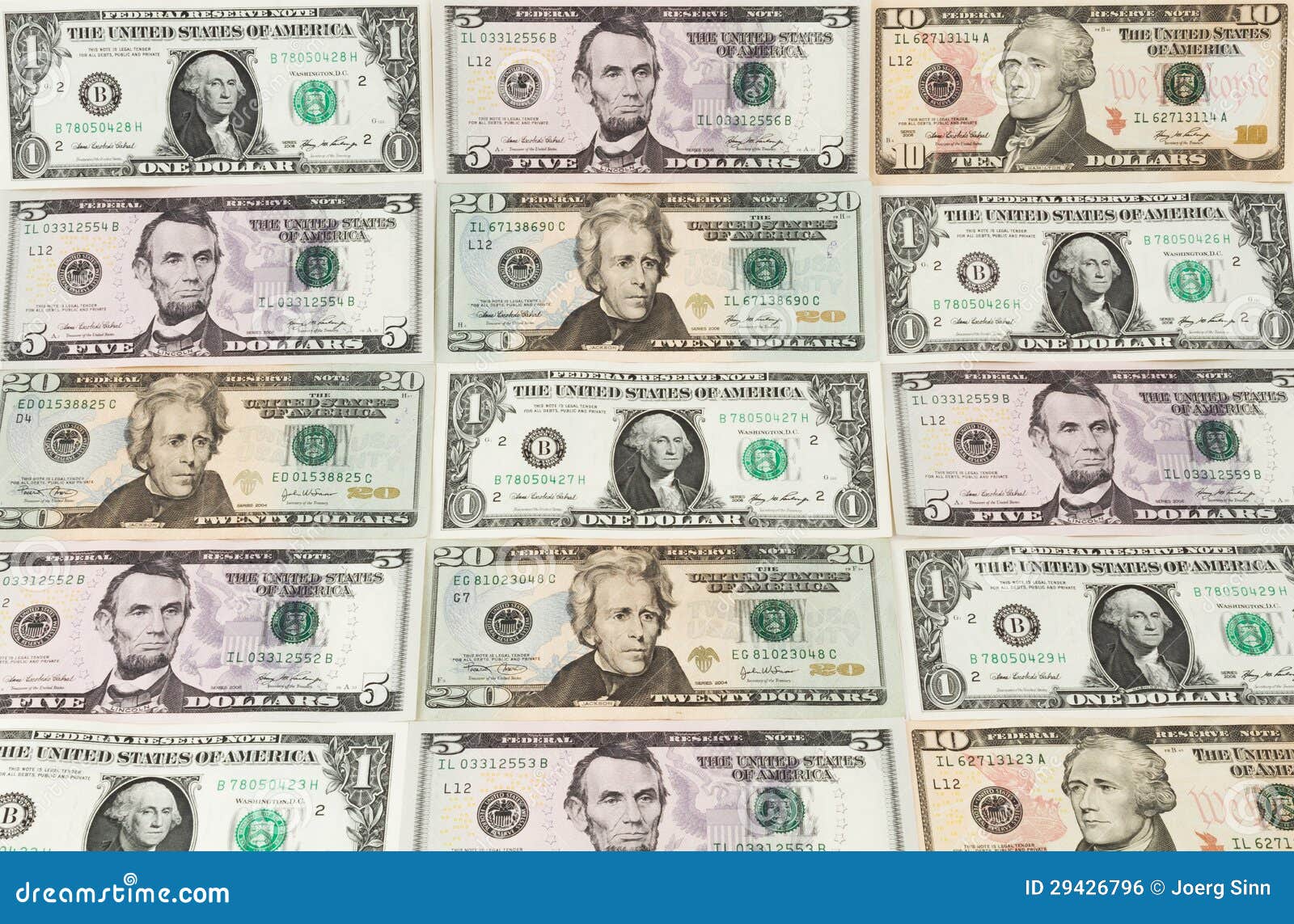 Dollar banknotes stock photo. Image of money, accumulate - 29426796