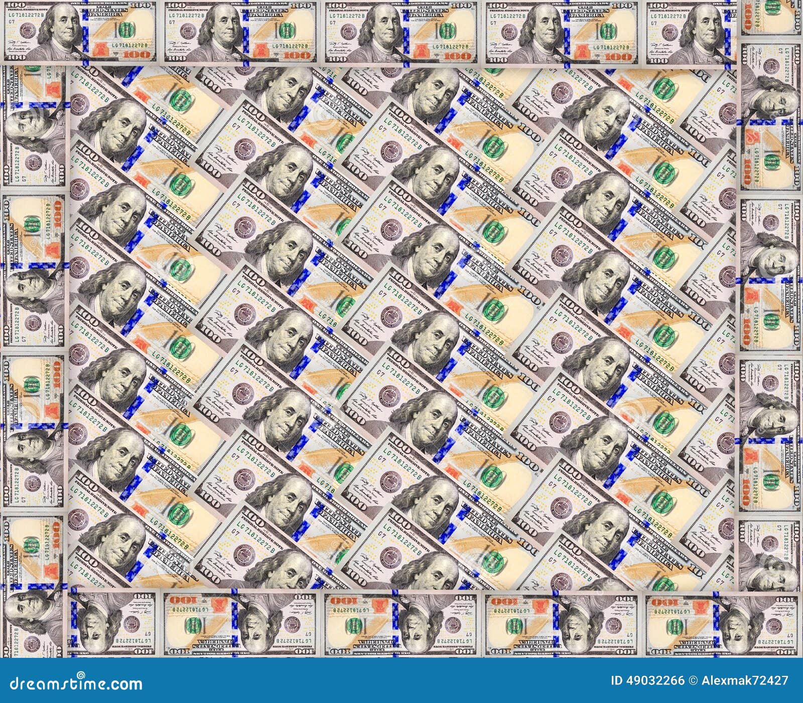 Dollar banknotes texture stock illustration. Illustration of business ...