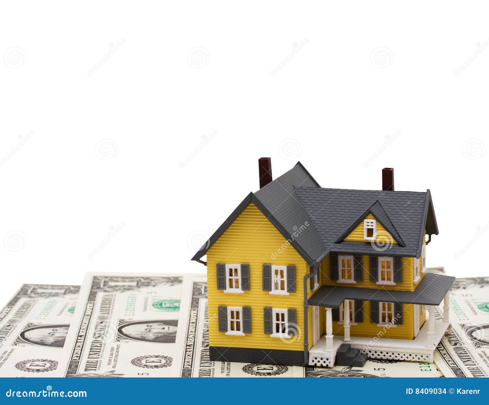 Dollar Bill Border Royalty-Free Stock Image | CartoonDealer.com #8409034