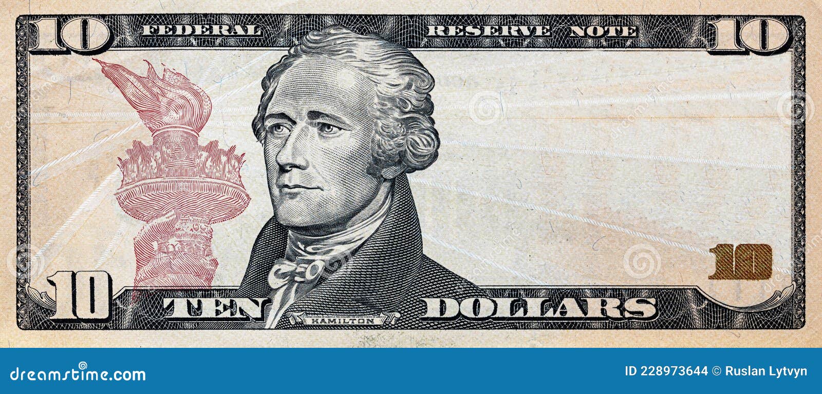 10 Dollar Bill Template
