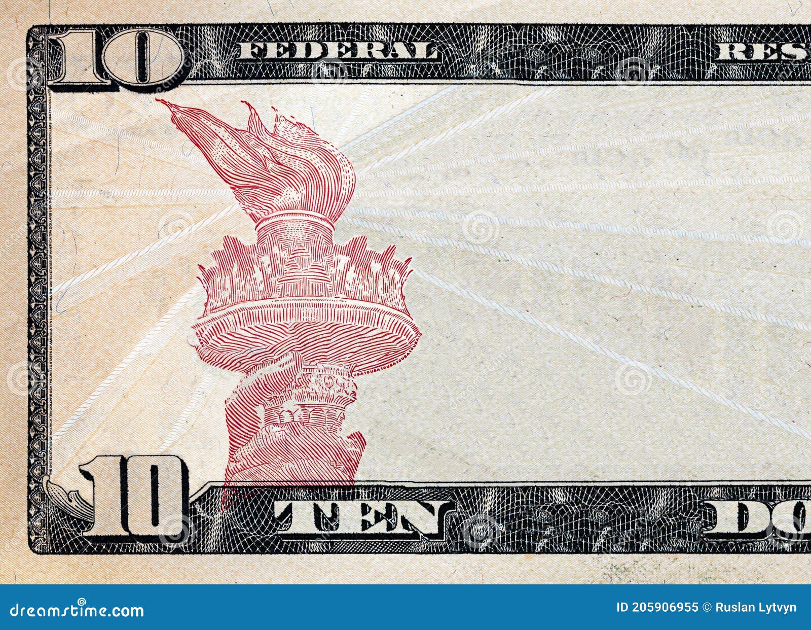 10 Dollar Bill Template