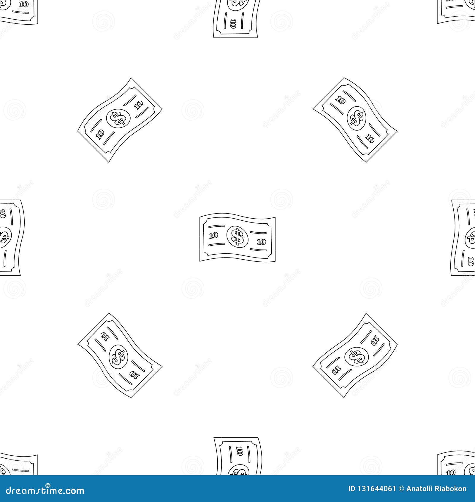 Dollar Bill Pattern Stock Illustrations – 3,212 Dollar Bill Pattern ...
