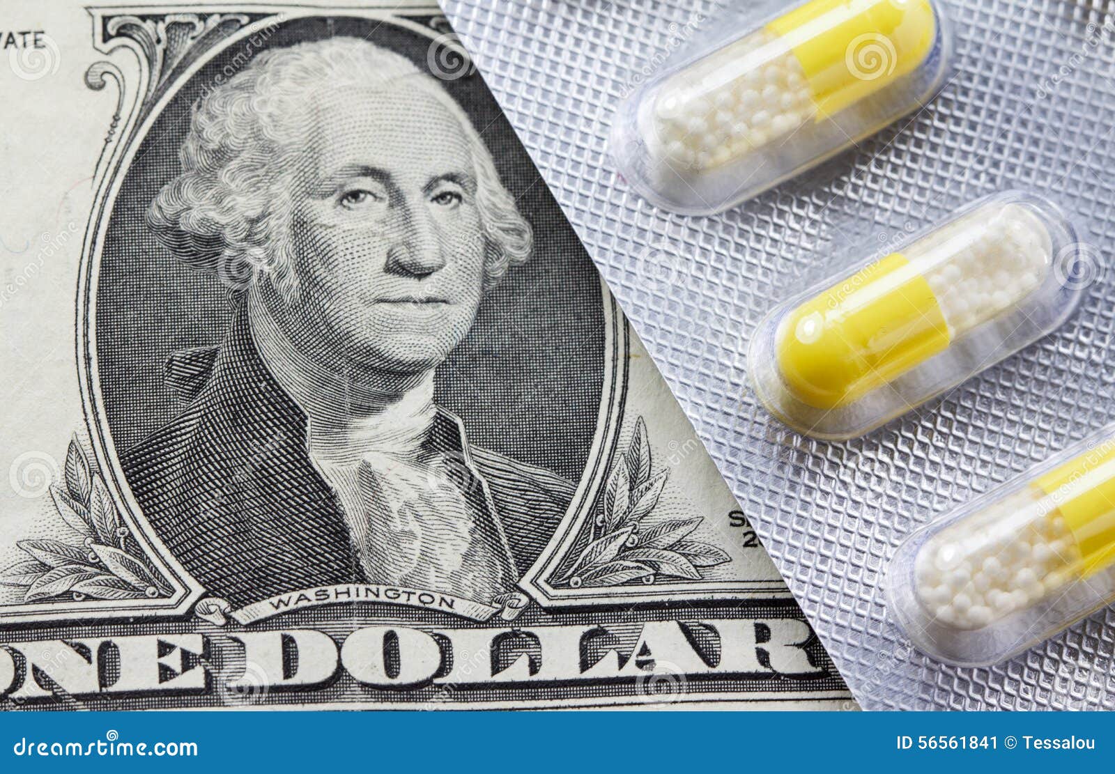 1 dollar bill with tablets stock image. Image of expense - 56561841