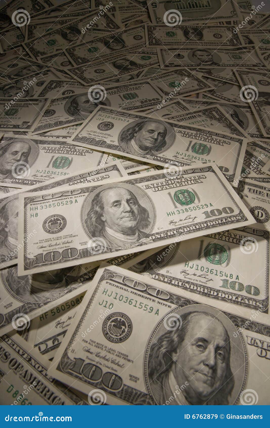 Dollar Bills stock image. Image of present, congratulation - 6762879