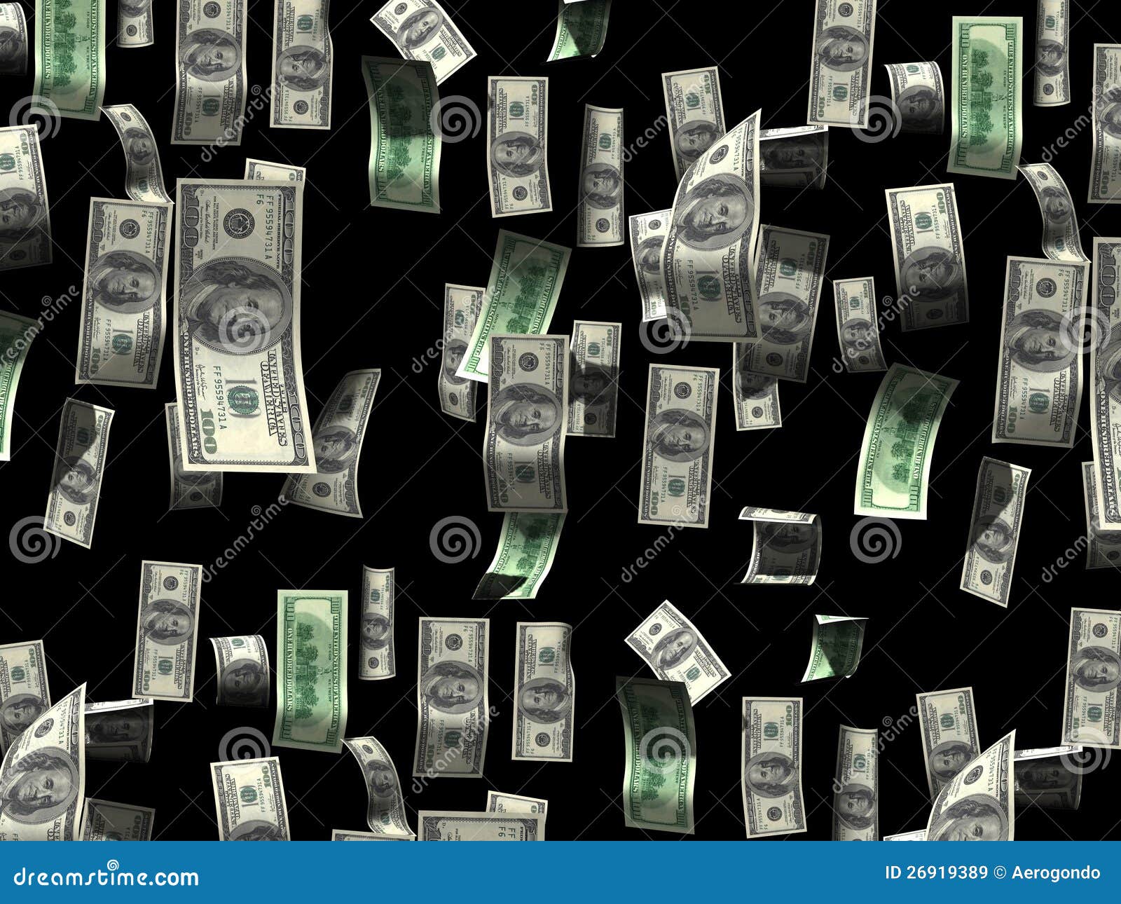 Dollar bills falling stock illustration. Illustration of success - 26919389 Dollar bills falling stock illustration. Illustration of success - 26919389
