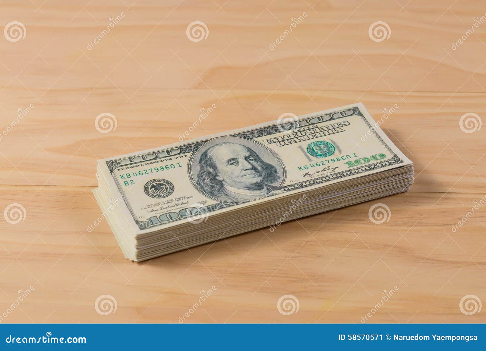 Dollar bills stock image. Image of money, symbol, sign - 58570571
