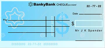 Dollar cheque stock illustration. Illustration of amount - 4175117