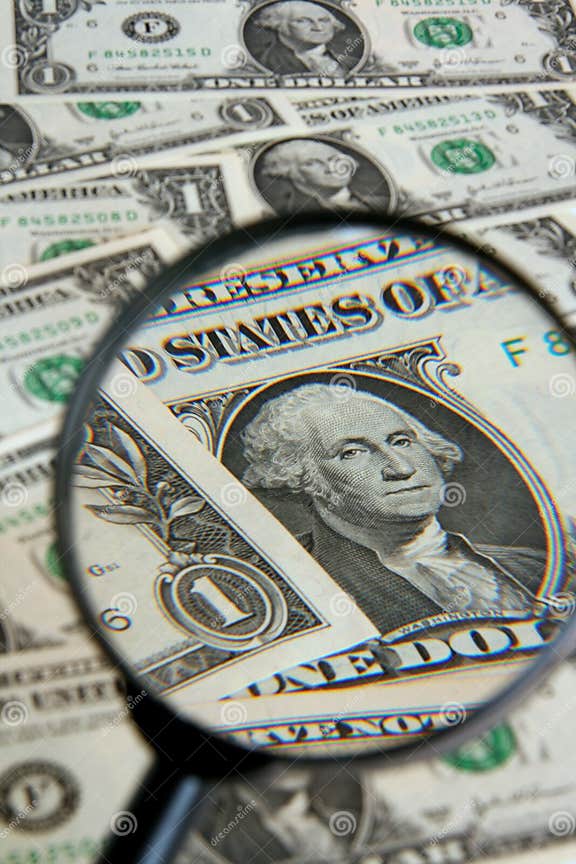 Dollar close up stock photo. Image of economic, economy - 8171398