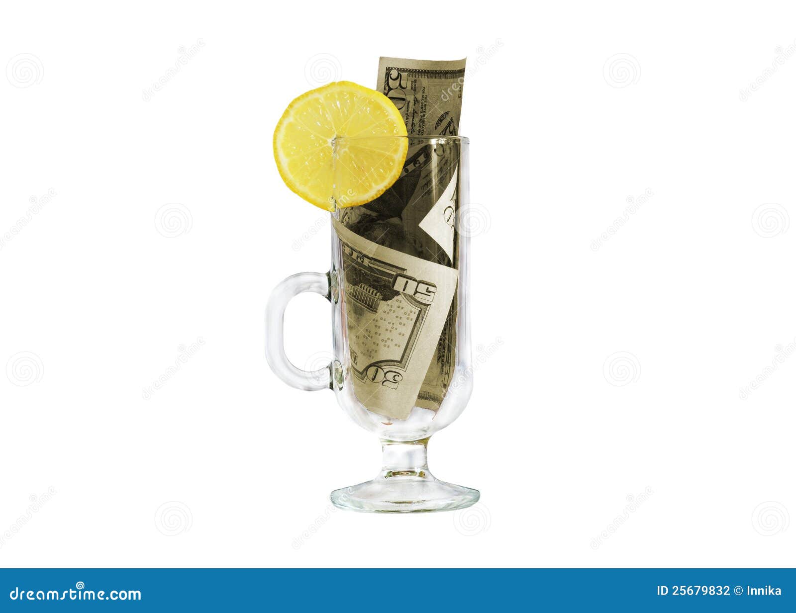 Dollar cocktail stock photo. Image of bucks, banknote - 25679832