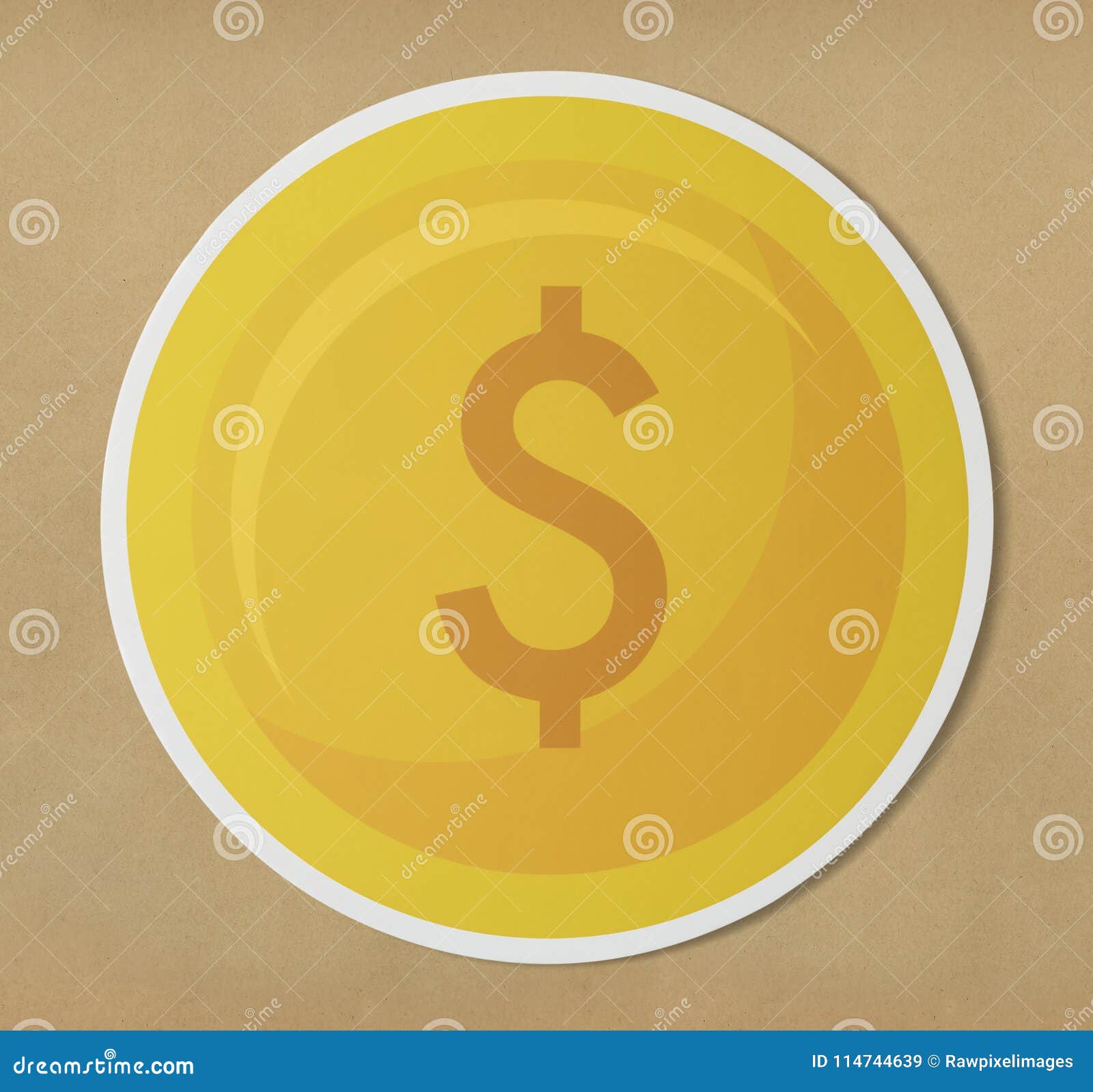 Coin With Currency Symbol Animation Sprite Sheet Vector Illustration ...