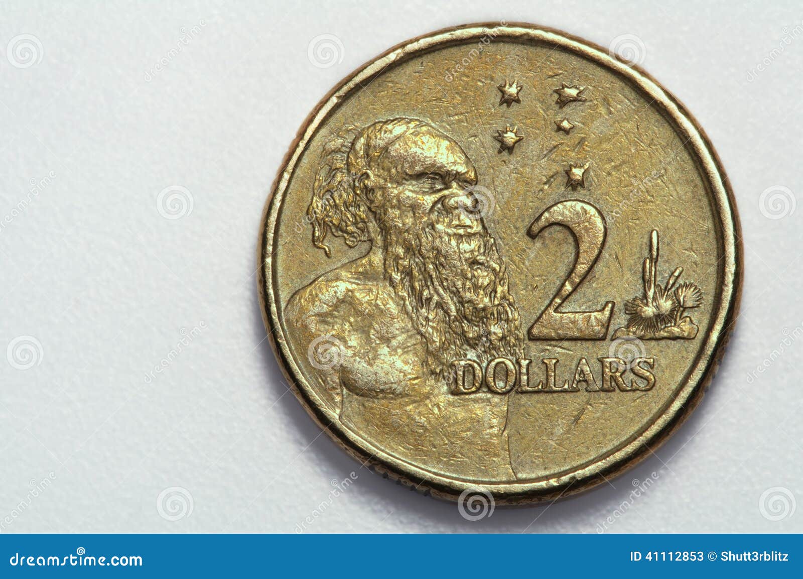 2 dollar coin stock image. Image of gold, cent, dollar - 41112853