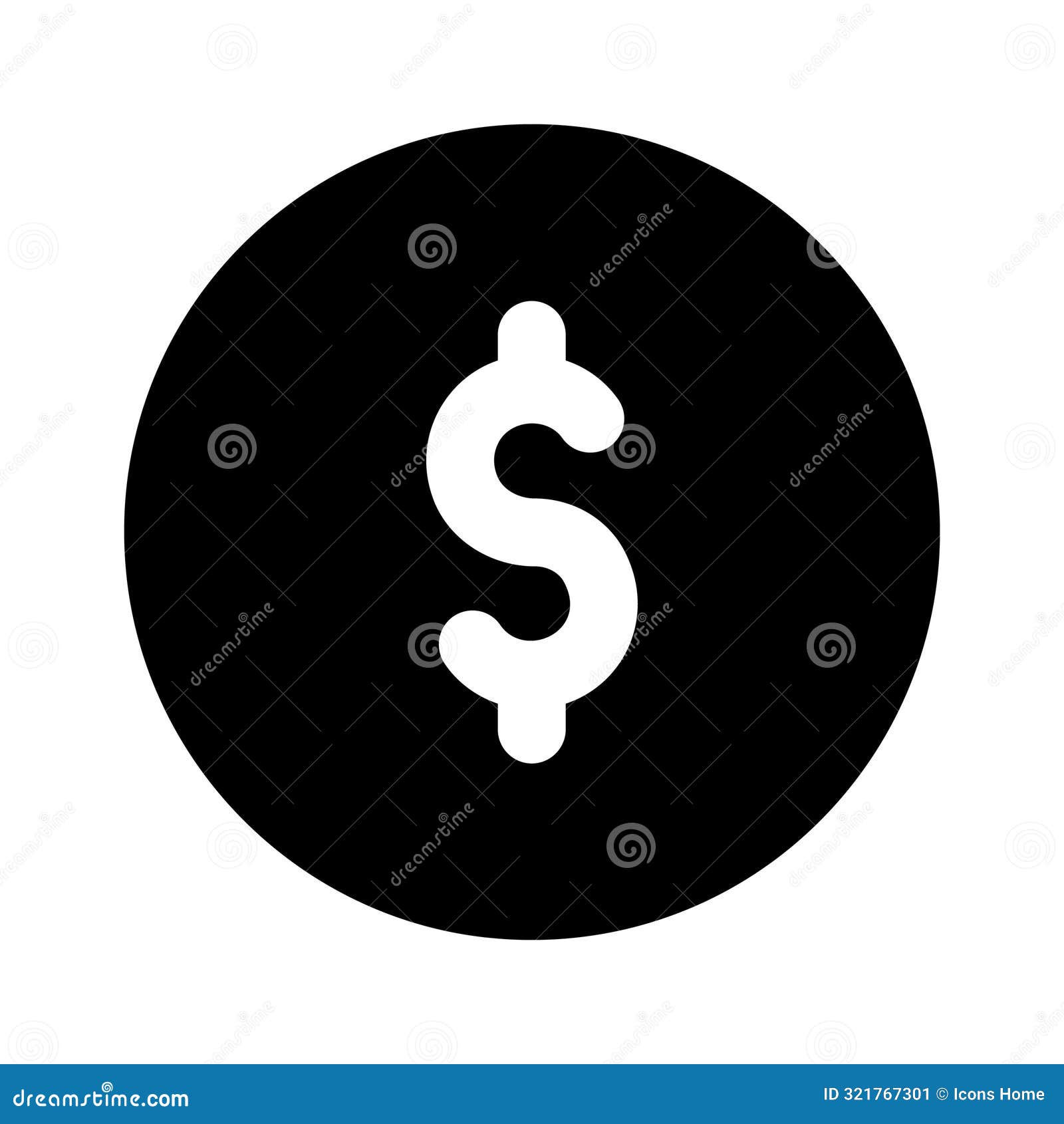 Dollar Coin Vector Design, Currency Vector Premium Graphics Stock ...