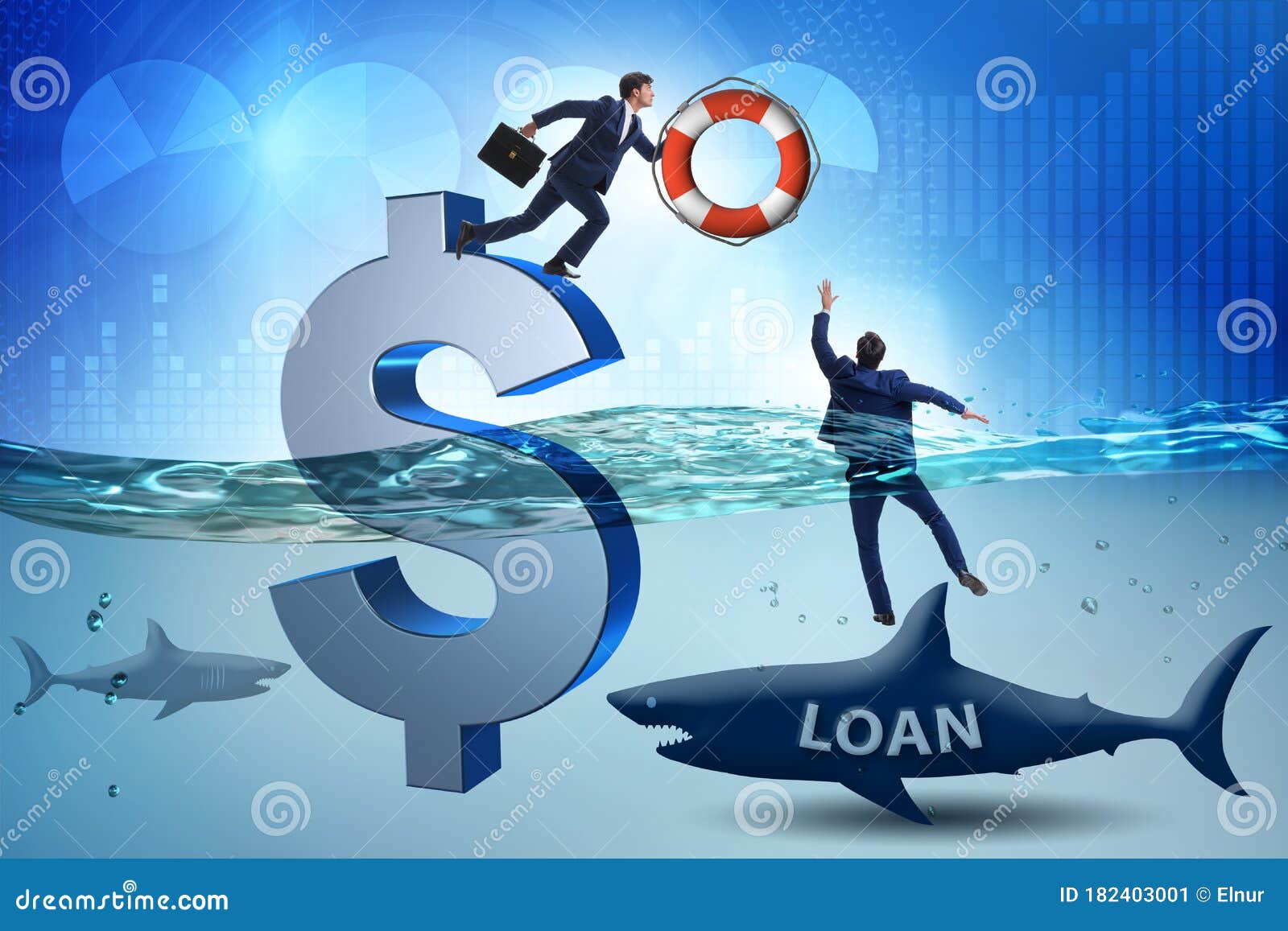 Dollar Currency Devaluation and Exchange Rate Concept Stock Image ...