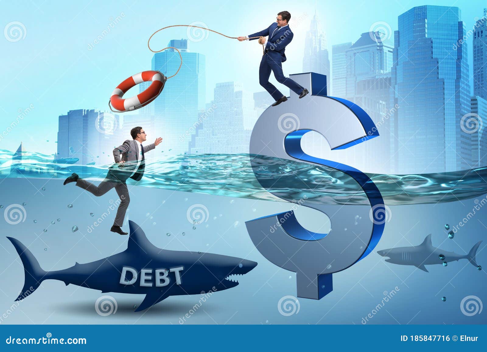 Dollar Currency Devaluation and Exchange Rate Concept Stock Photo ...