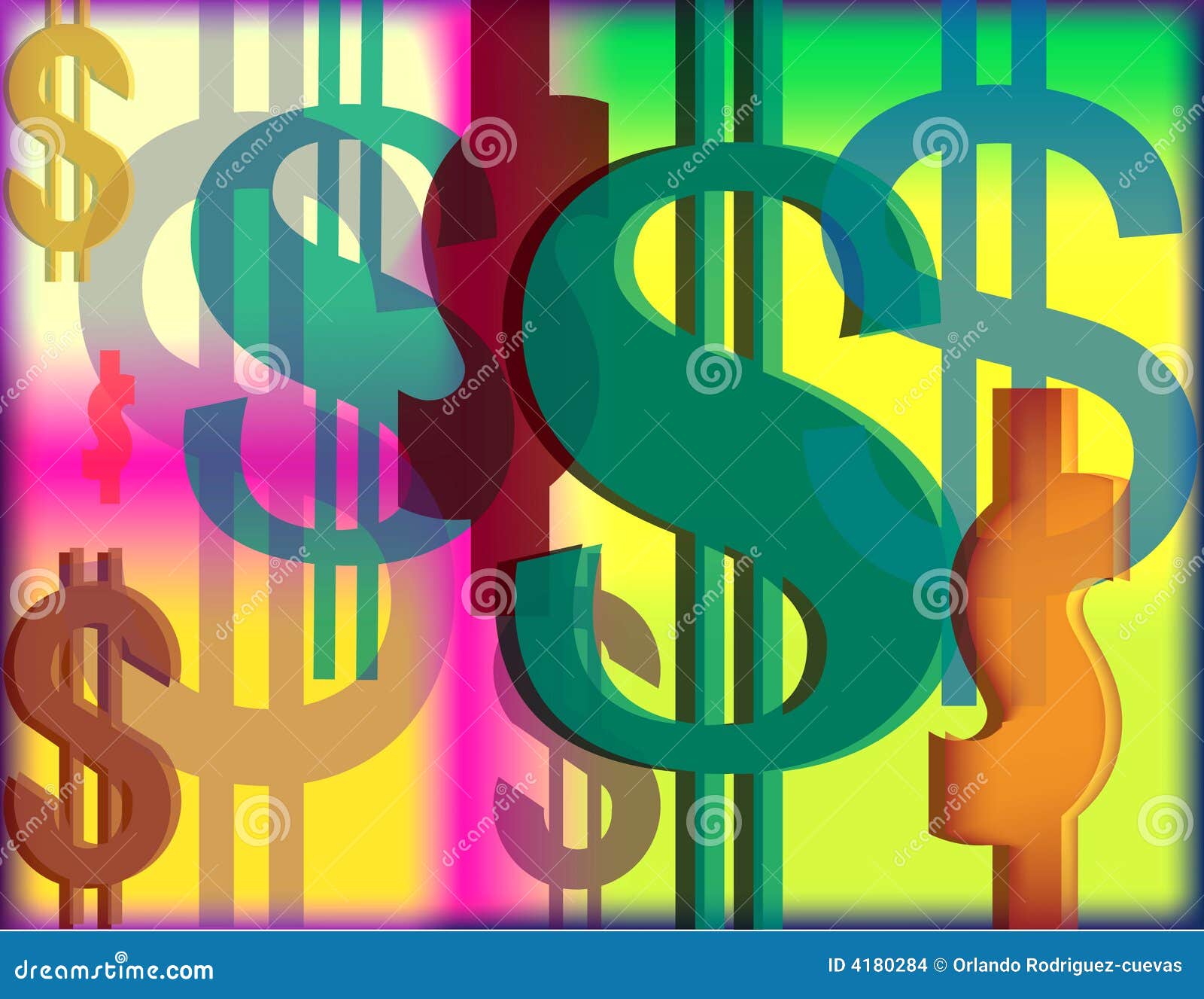 Dollar Design stock illustration. Illustration of sale - 4180284