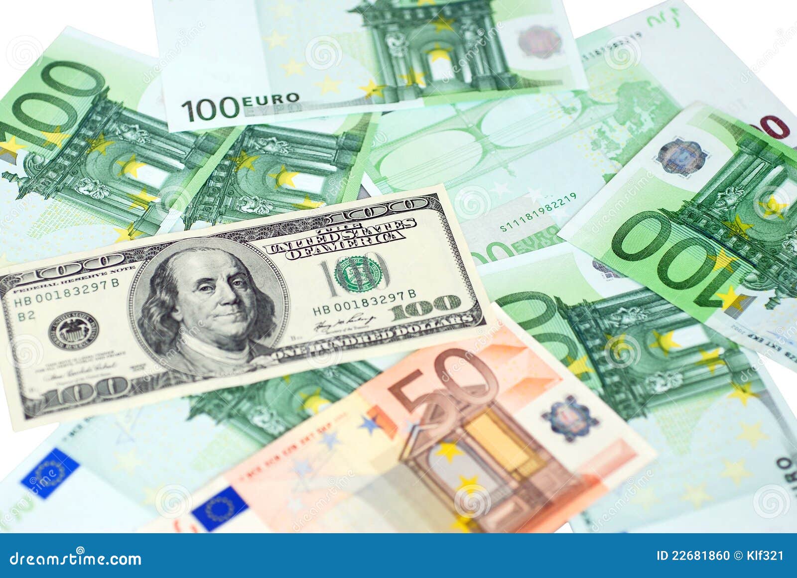 Dollar and euro stock photo. Image of euro, dollar, money - 22681860