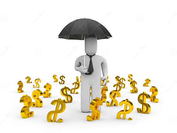 Dollar fall stock illustration. Illustration of outdoor - 9507357