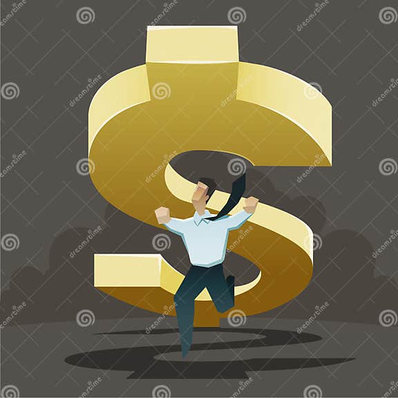 Dollar is going down stock vector. Illustration of currency - 51408254