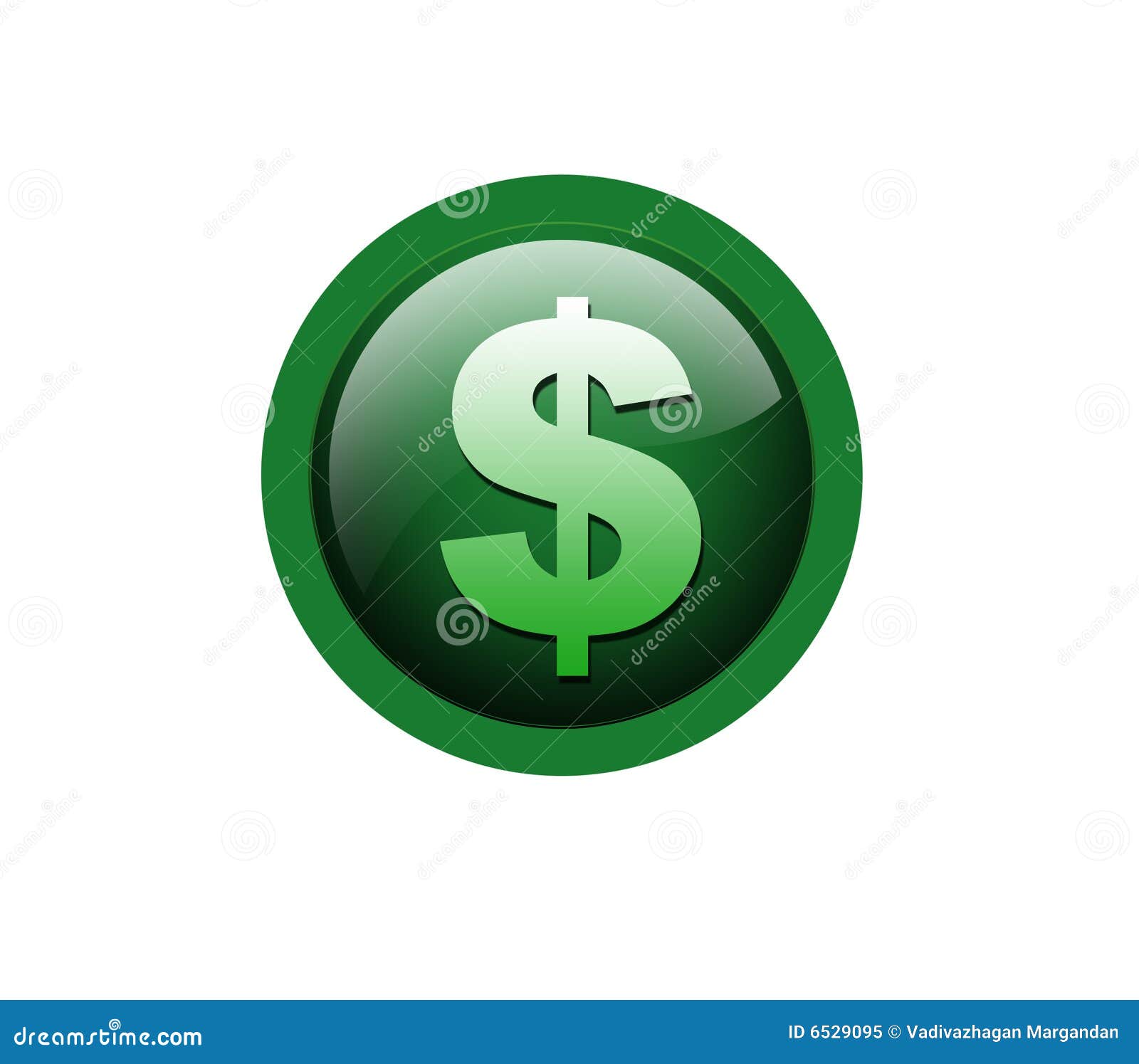Dollar Icon Sticker Vector Illustration Suitable For Landing Page ...