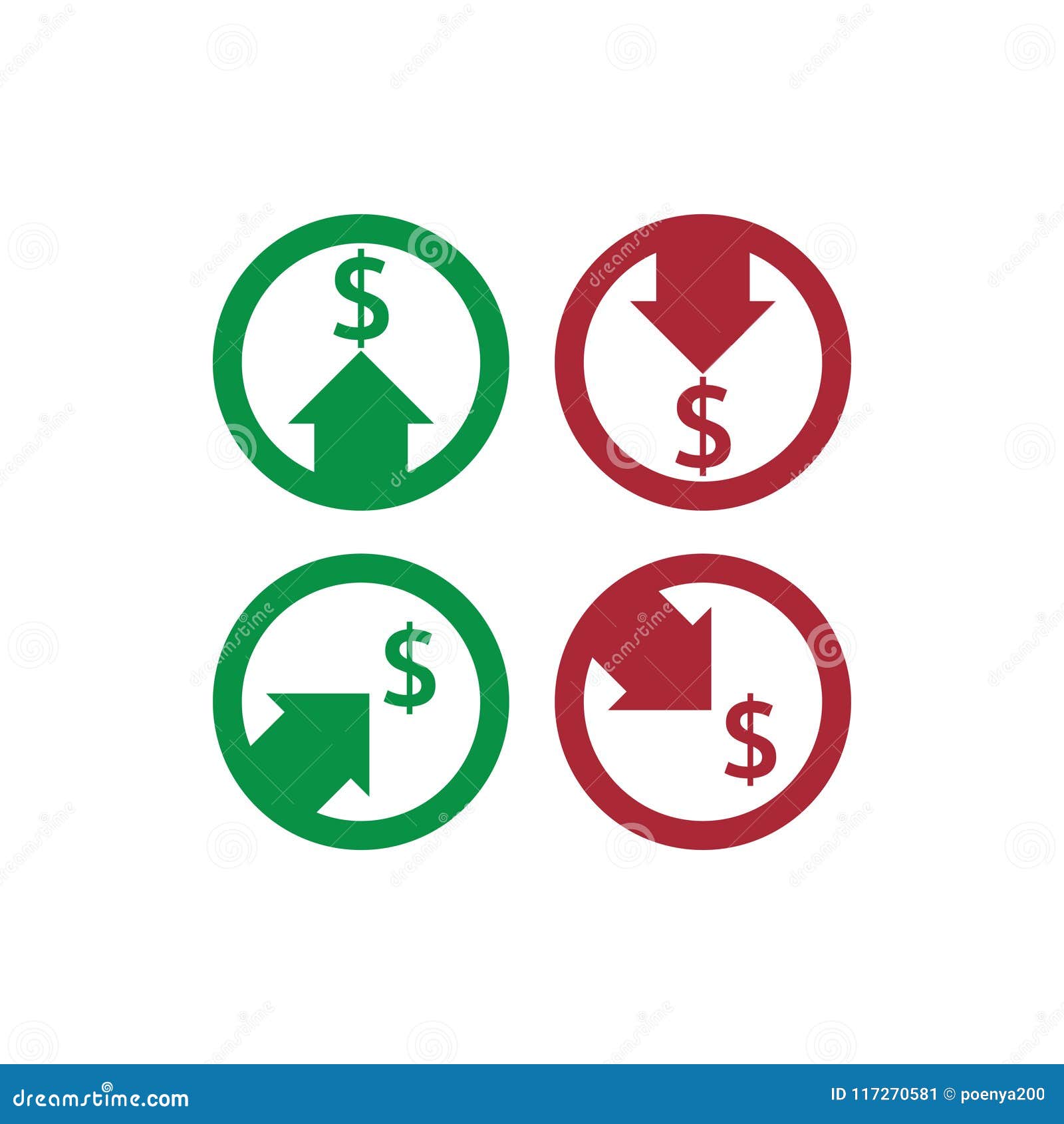 Increase Decrease Arrow Increase Decrease Arrow