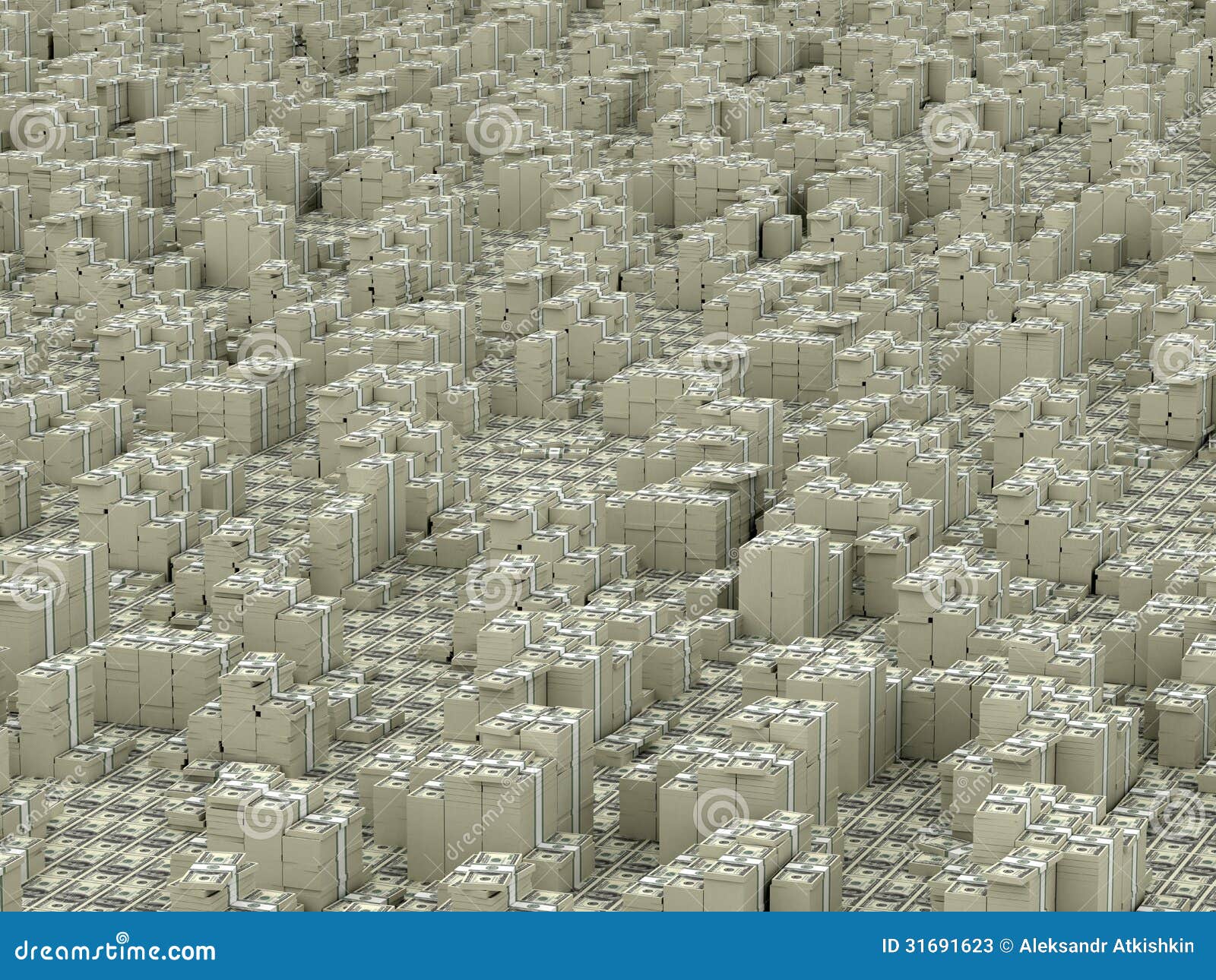 Dollar Infinity Stock Image | CartoonDealer.com #31691623