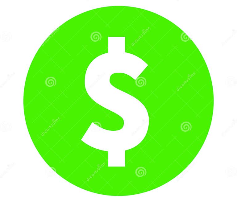 Dollar logo design stock illustration. Illustration of symbol - 228603221