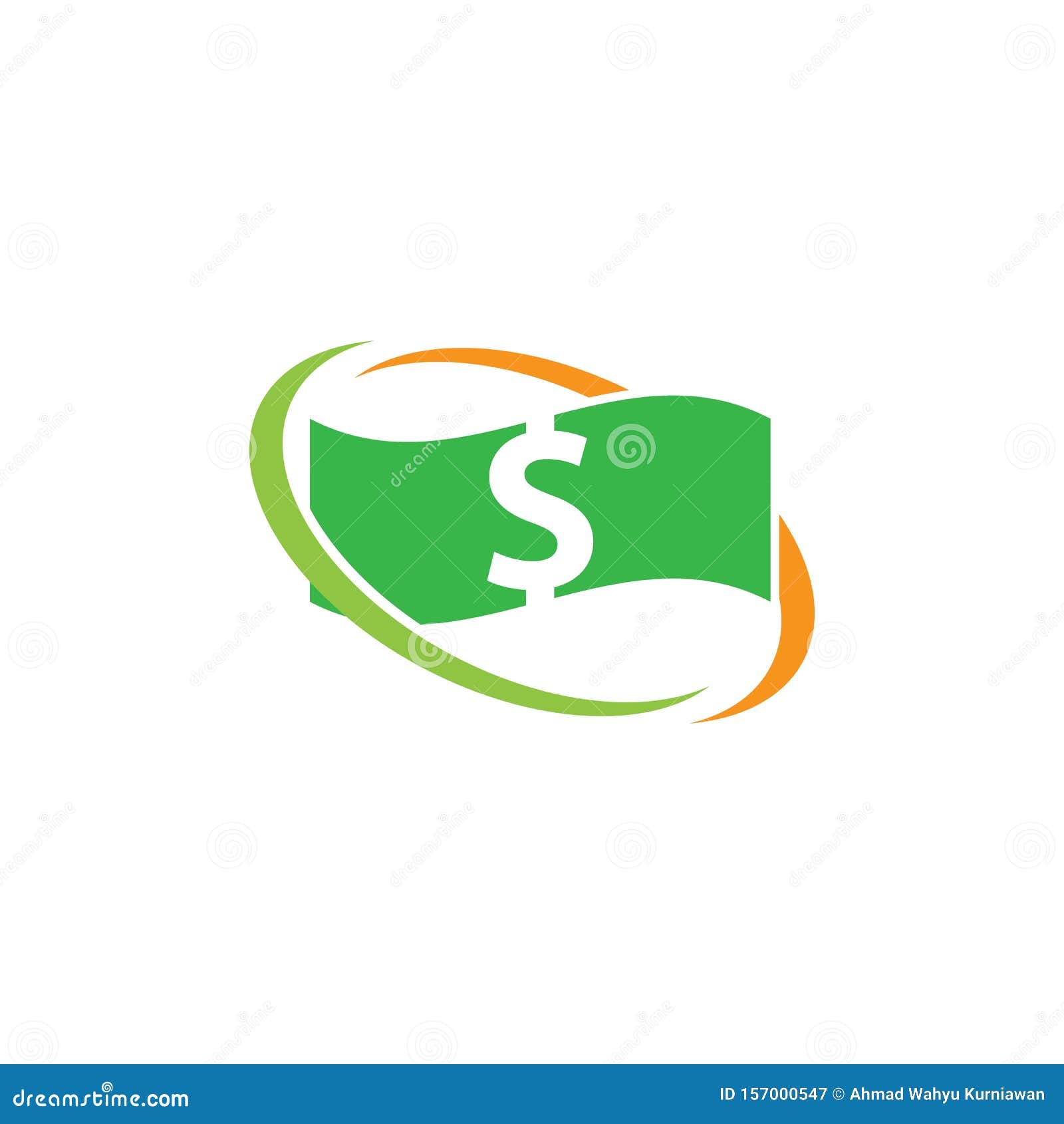 Dollar logo vector stock vector. Illustration of paper - 157000547