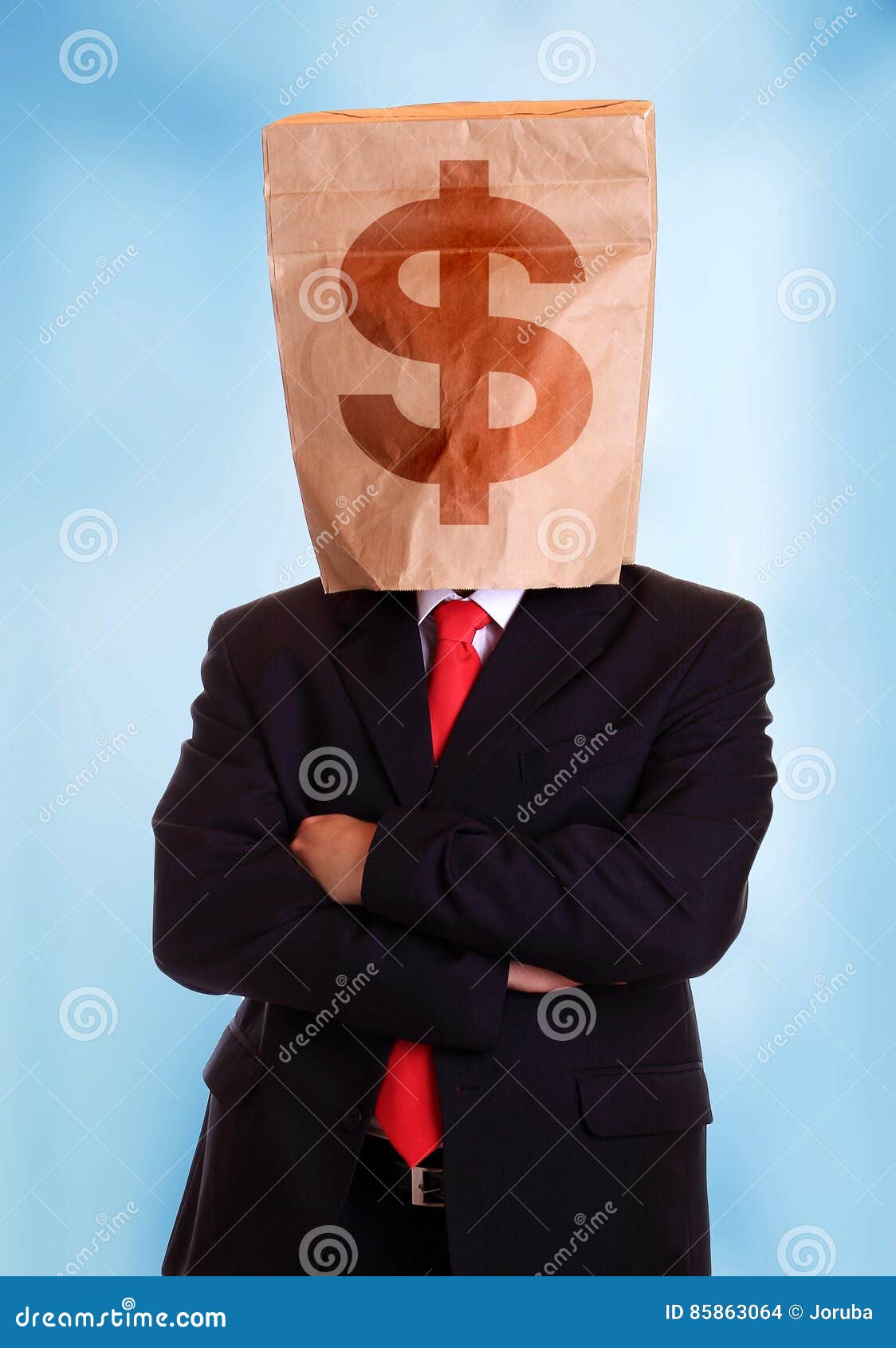 Dollar man stock photo. Image of businessman, face, cash - 85863064