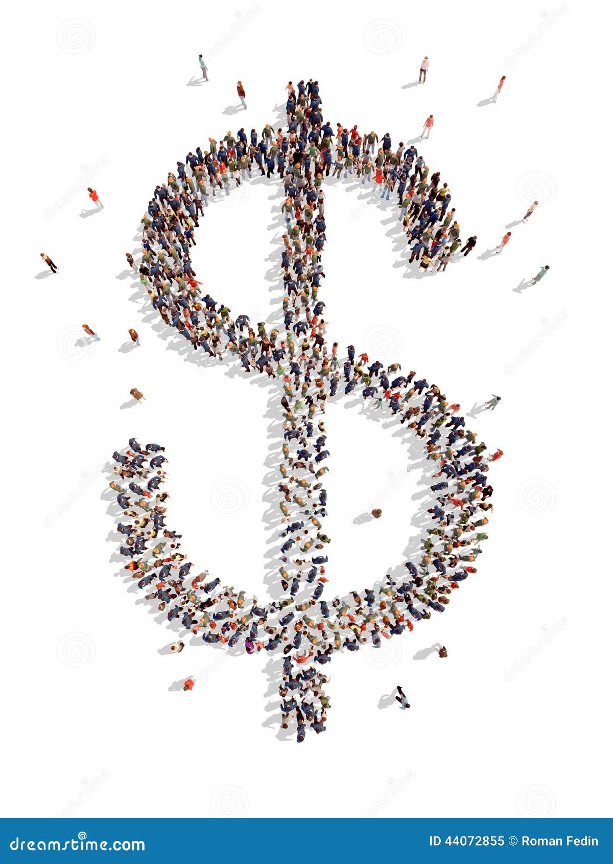 Dollar mark stock illustration. Illustration of happy - 44072855