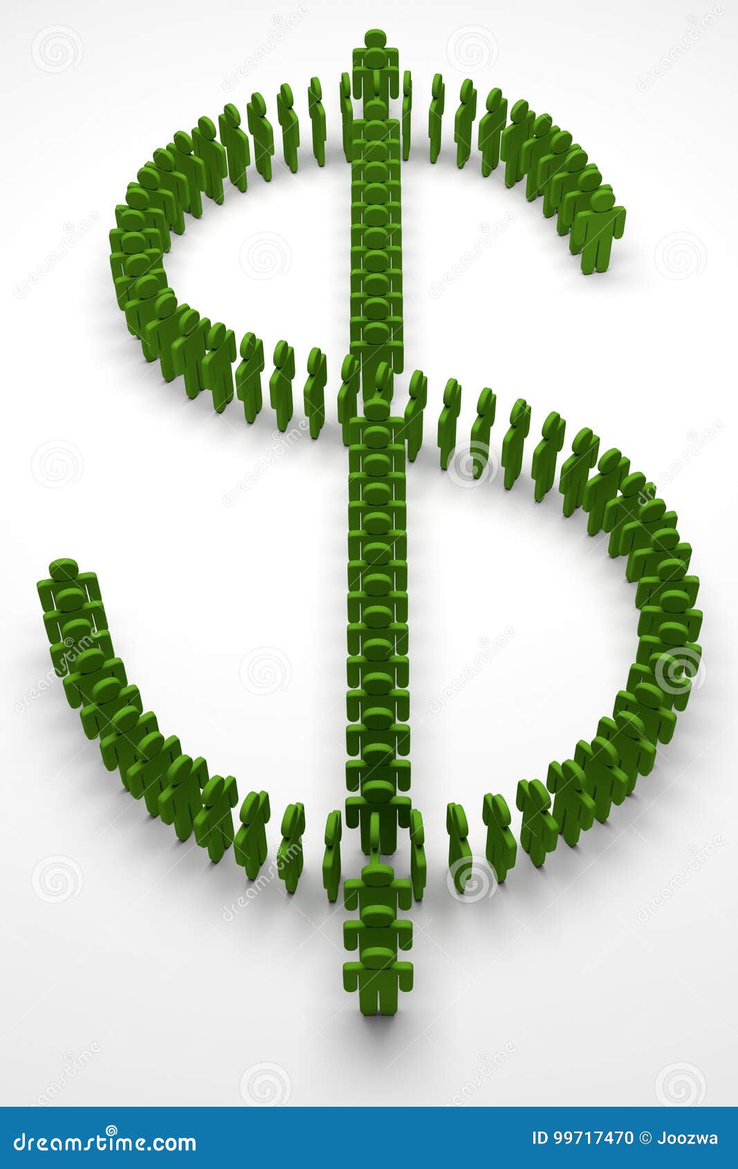 Dollar mark stock illustration. Illustration of abstract - 99717470