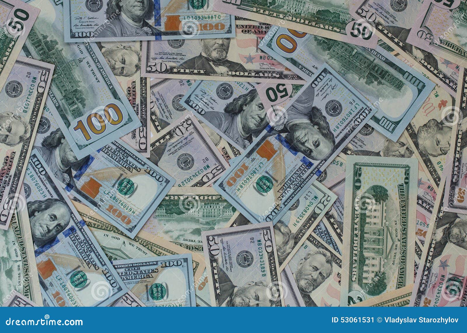 Dollar Money Banknotes Texture Background Stock Image - Image of ...