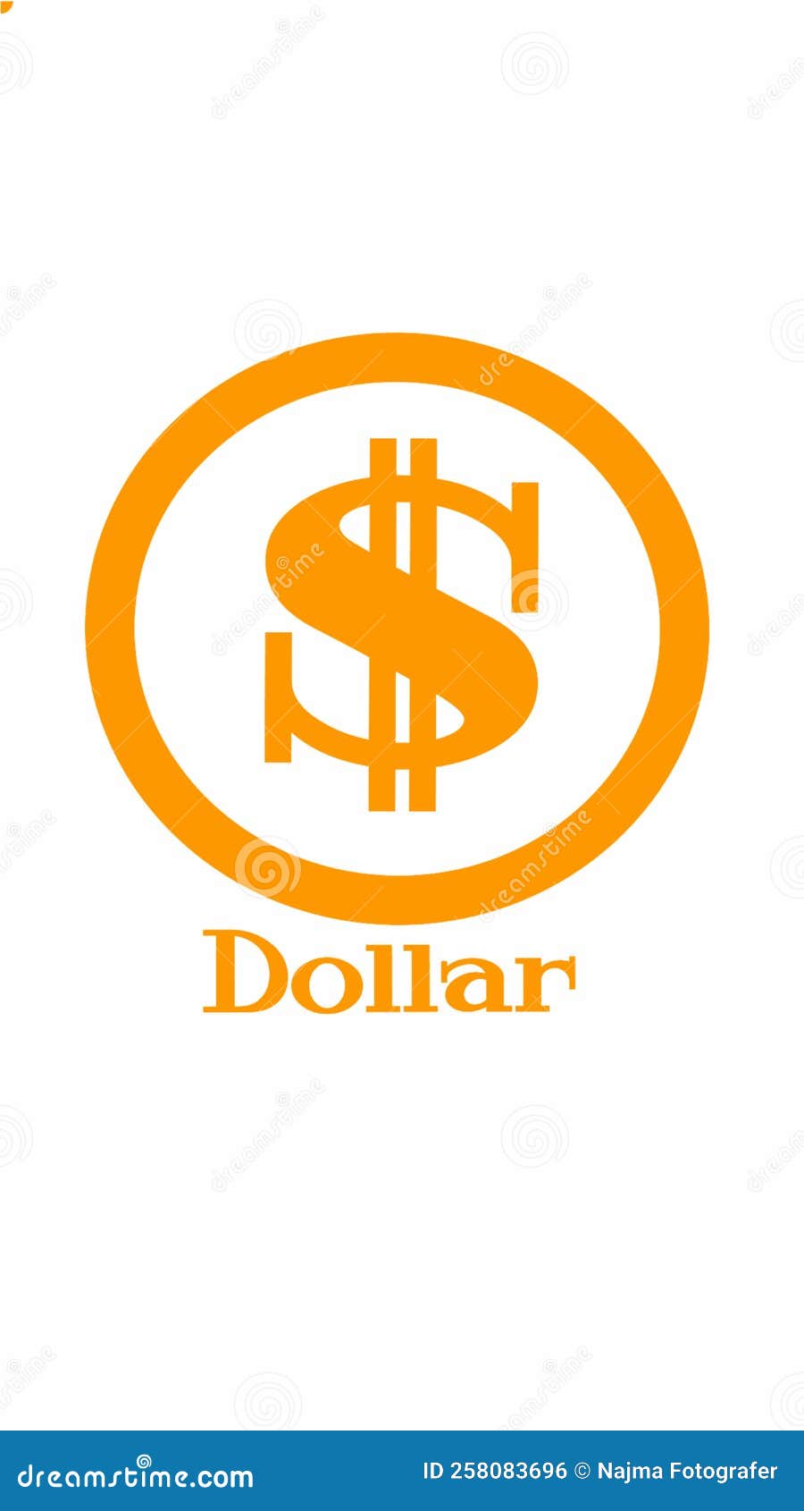Dollar Money Logo Business Vector Icon on White Background Stock ...