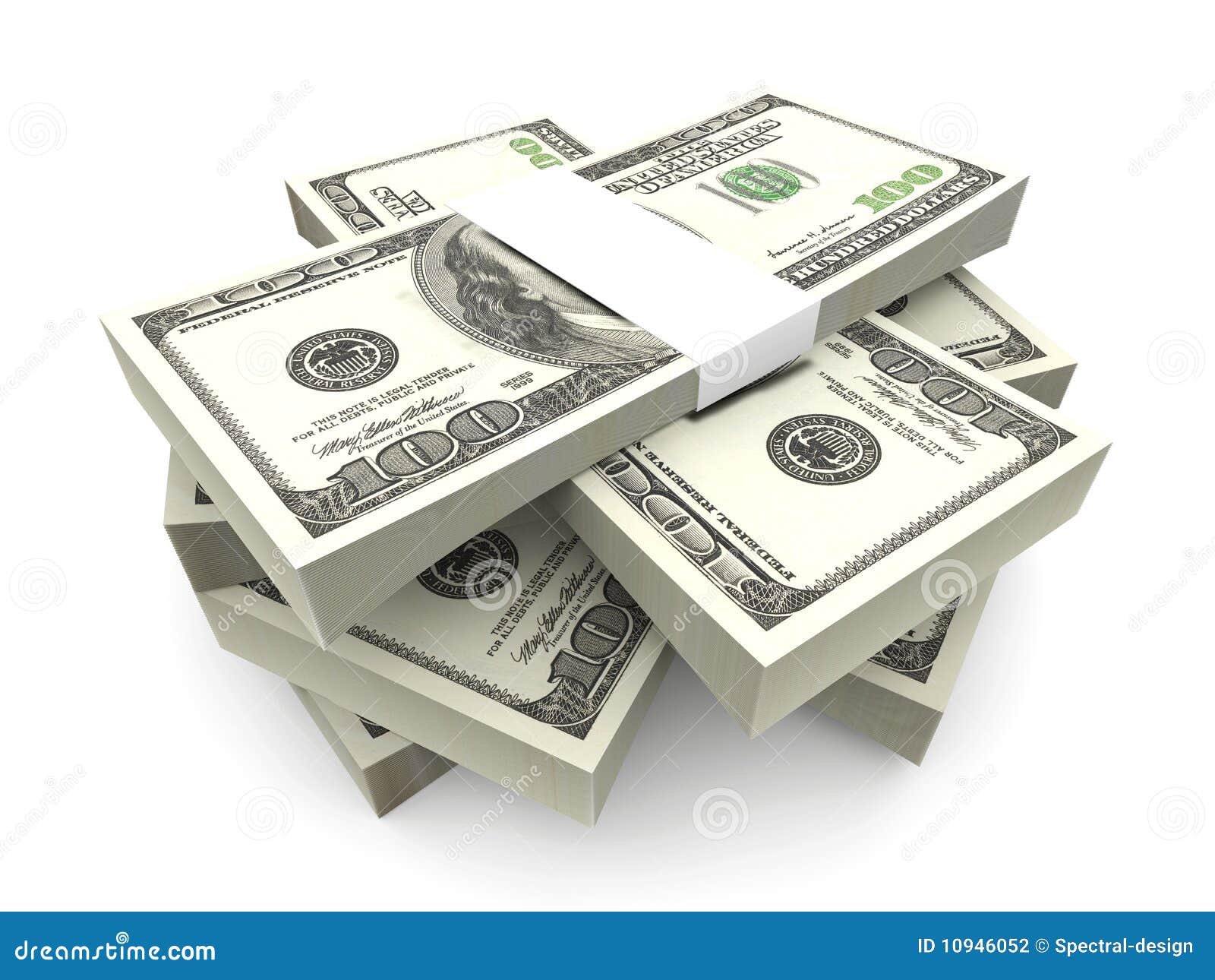Dollar notes stock illustration. Illustration of commerce - 10946052