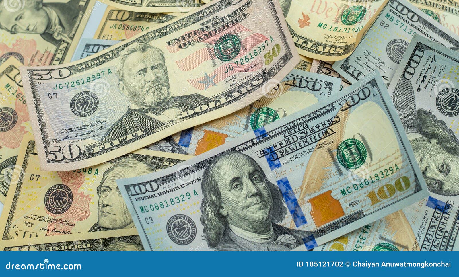 Dollar Notes for Money Concept Background Stock Photo - Image of notes ...