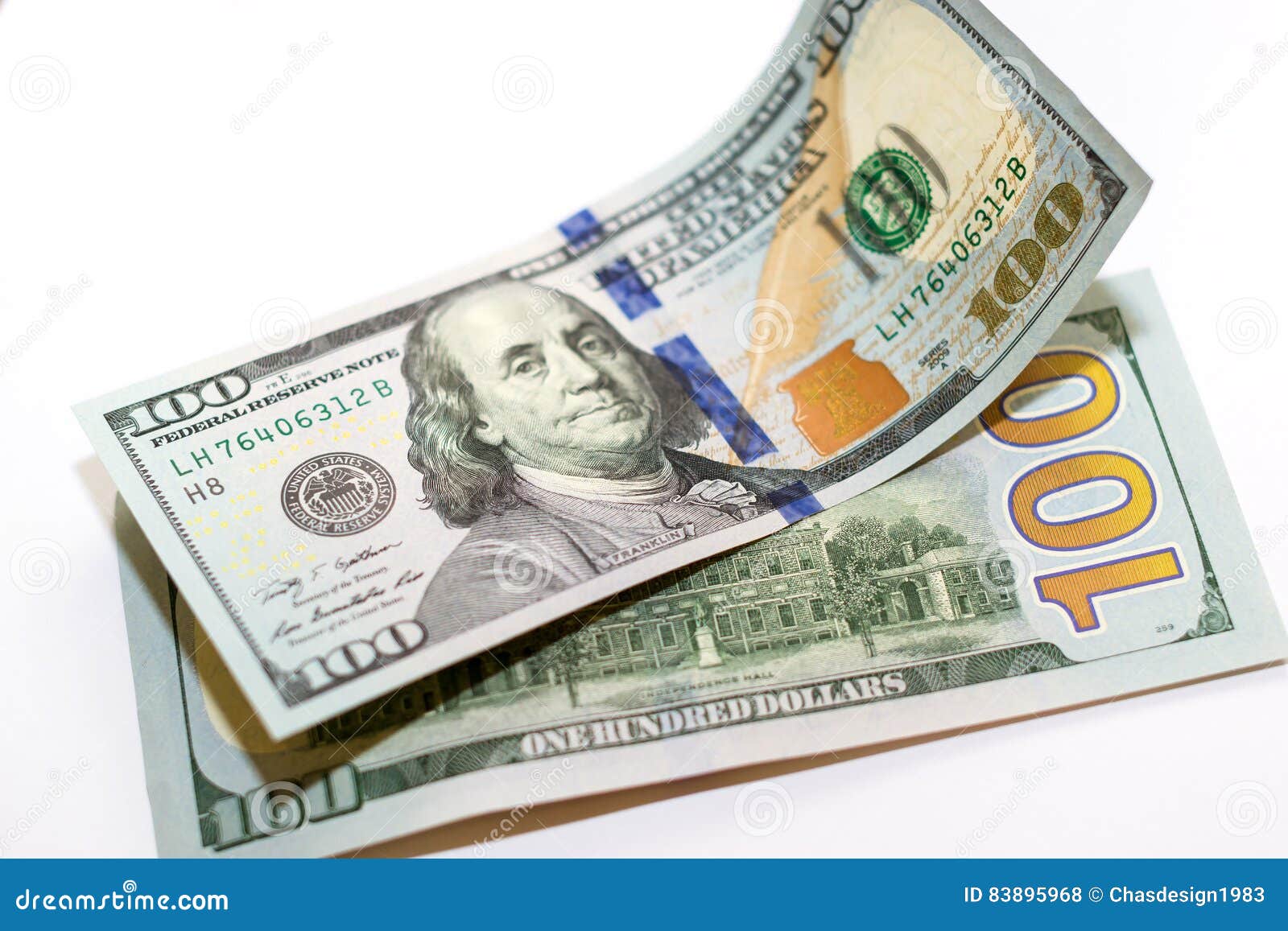 100 dollar nya sedlar arkivfoto. Bild av affär, benjamin - 83895968